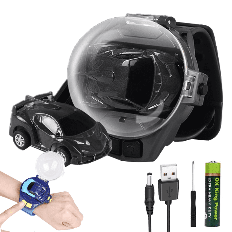 Remote Control Car Watch Toys with LED Light,Mini 2.4GHZ RC Race Car ...