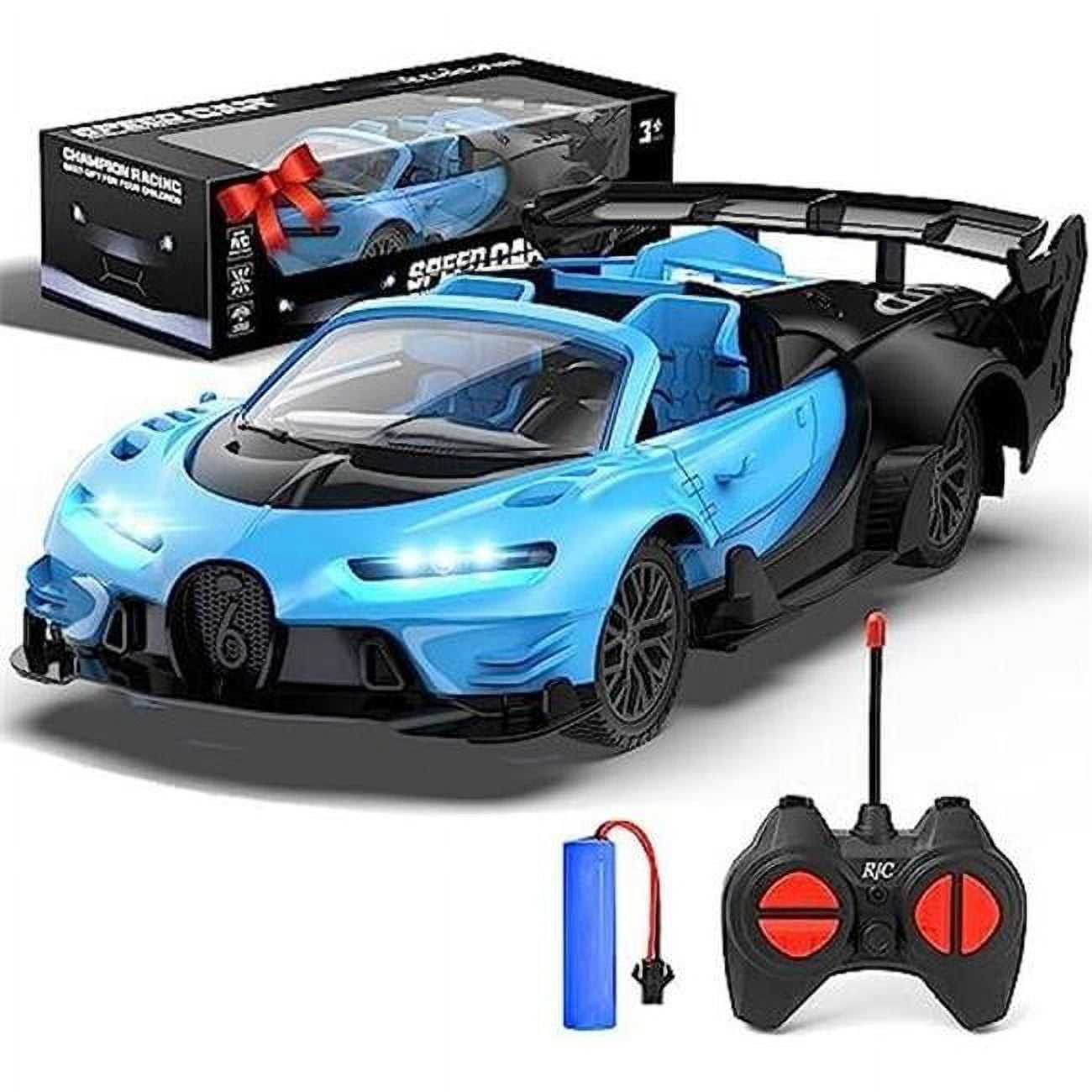 Remote Control Car for Boys 4-7, Rechargeable 1-18 Scale Race Cars Toys ...