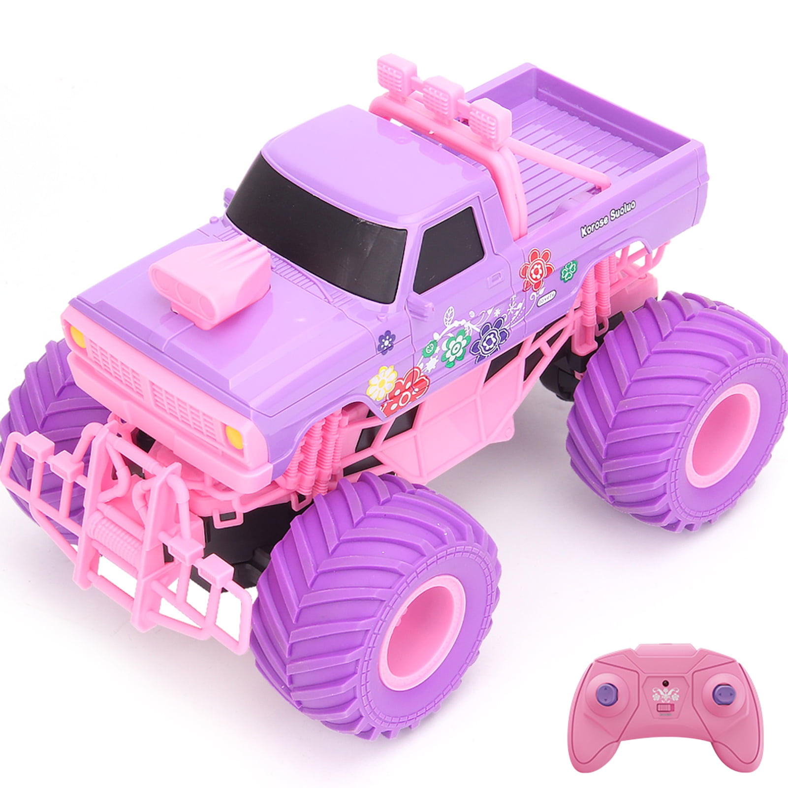 Remote Control Car for Girls 2.4GHz Pink Purple Remote Control Pickup ...
