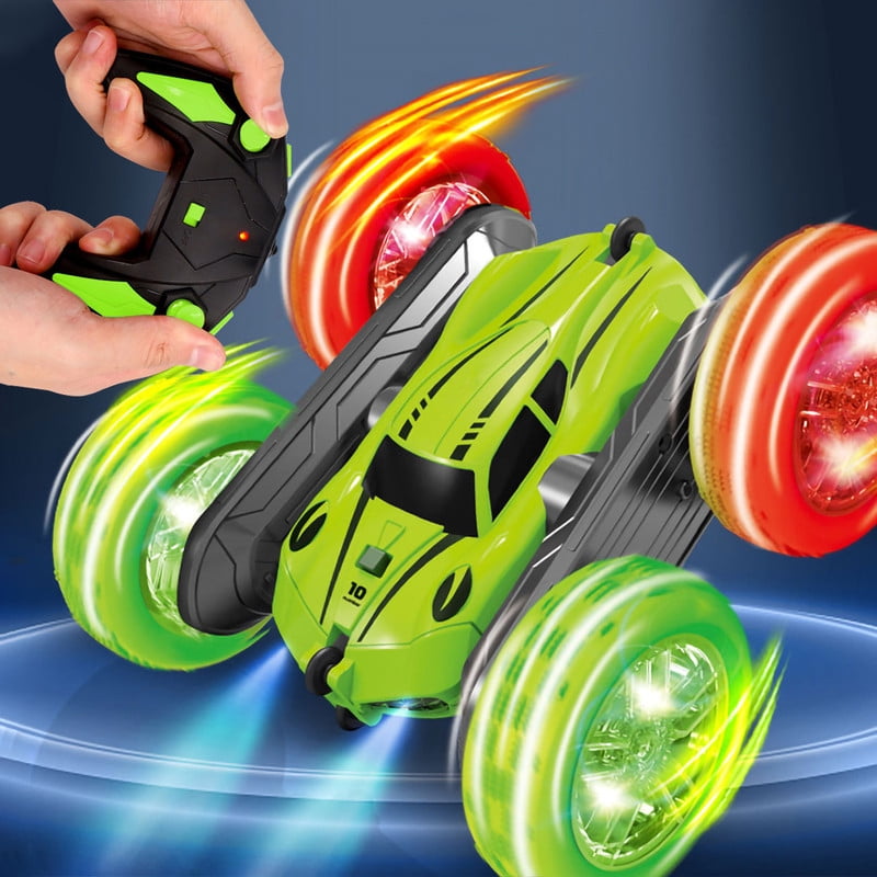Remote Control Car for Kids, 2.4 GHZ Rechargeable RC Race with Double ...