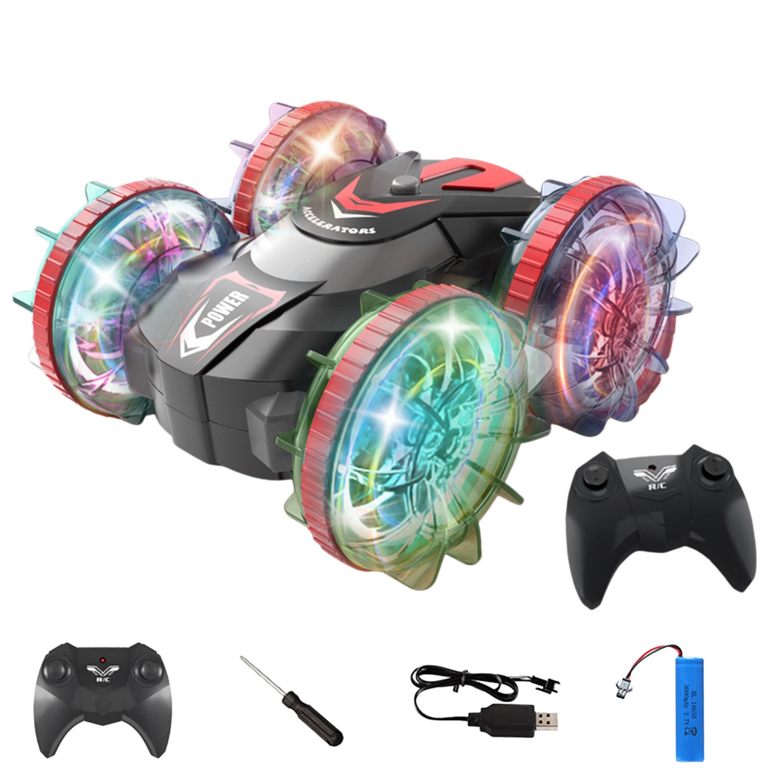 Remote Control Car for Kids - All Terrain Stunt Vehicle for Boys and ...