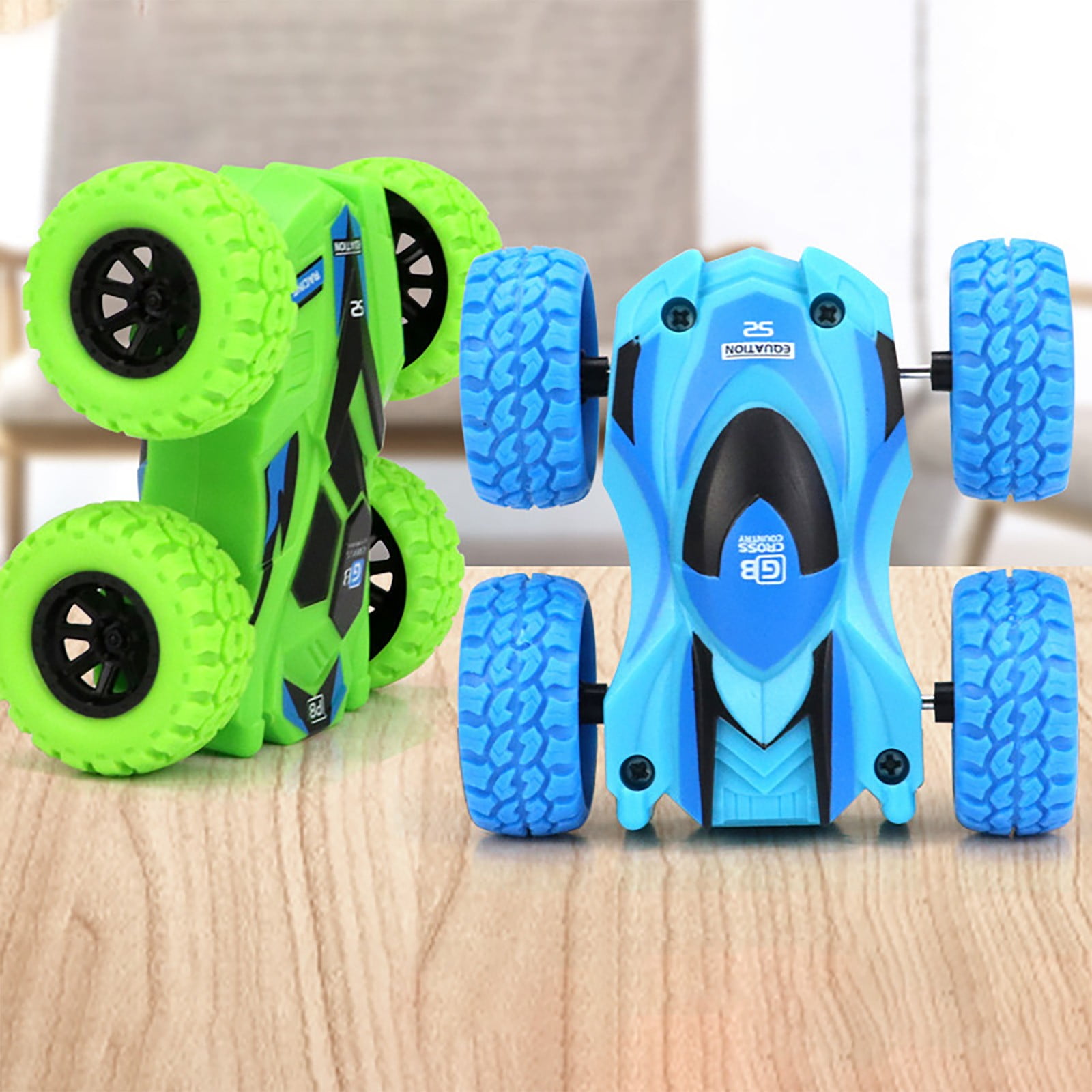 Remote Control Car for Kids, Double-sided Inertial Car Toy, 360-degree ...