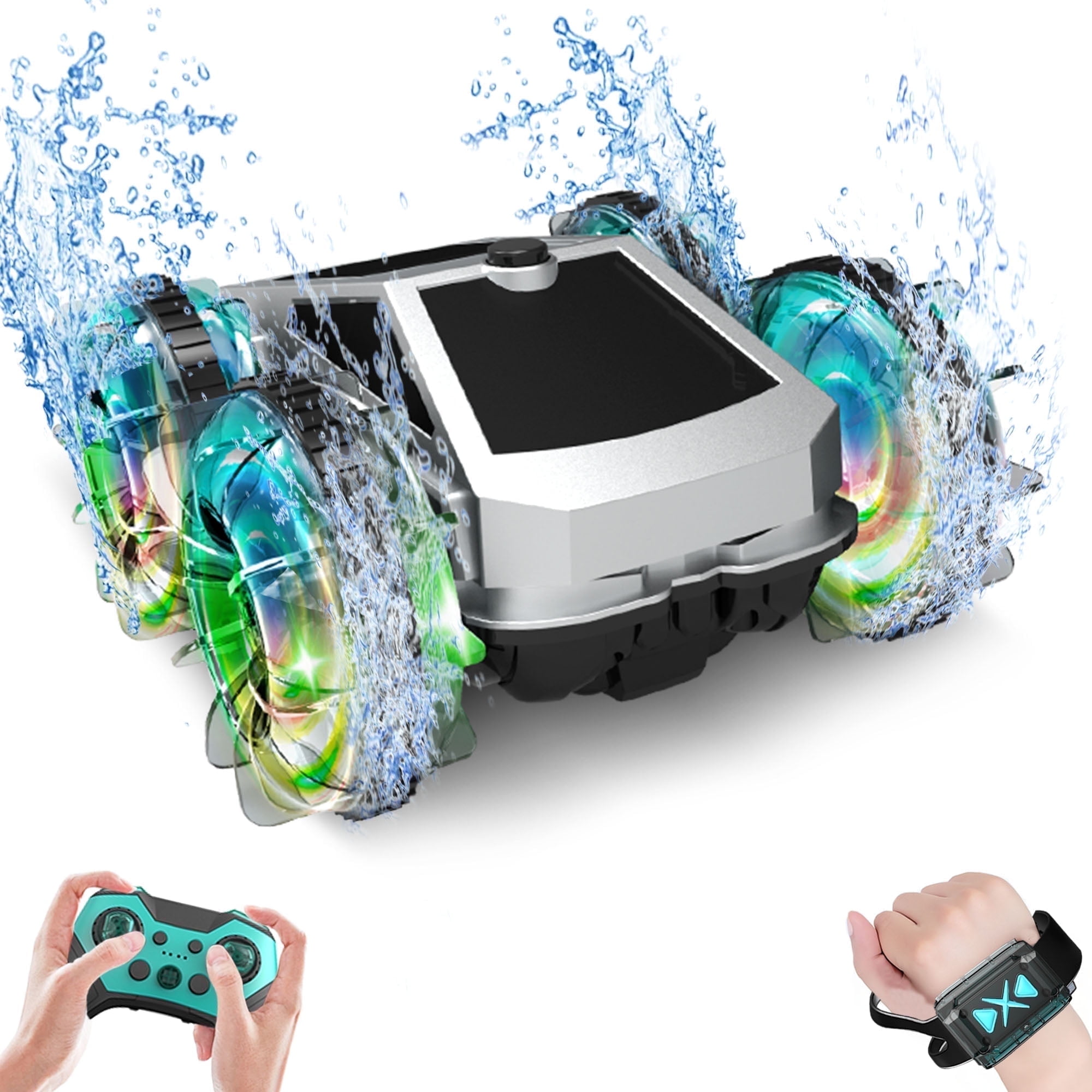 UUGEE Remote Control Car Car Toys for Boys, 2.4 GHz 4WD Amphibious RC ...