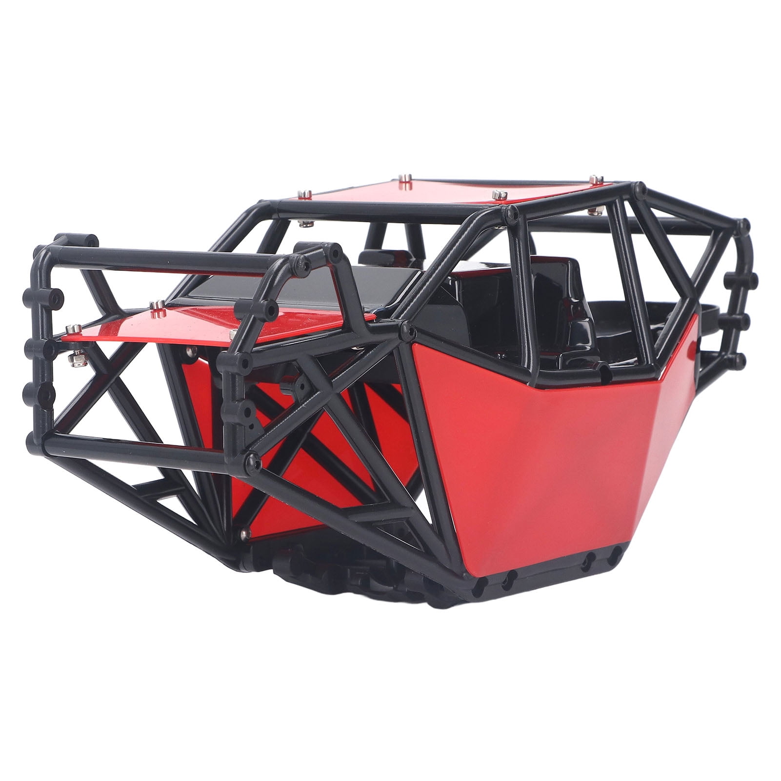 Remote Control Crawler Body Shell Plastic Rc Roll Cage Car Model Accessories For Axial Scx10 Red