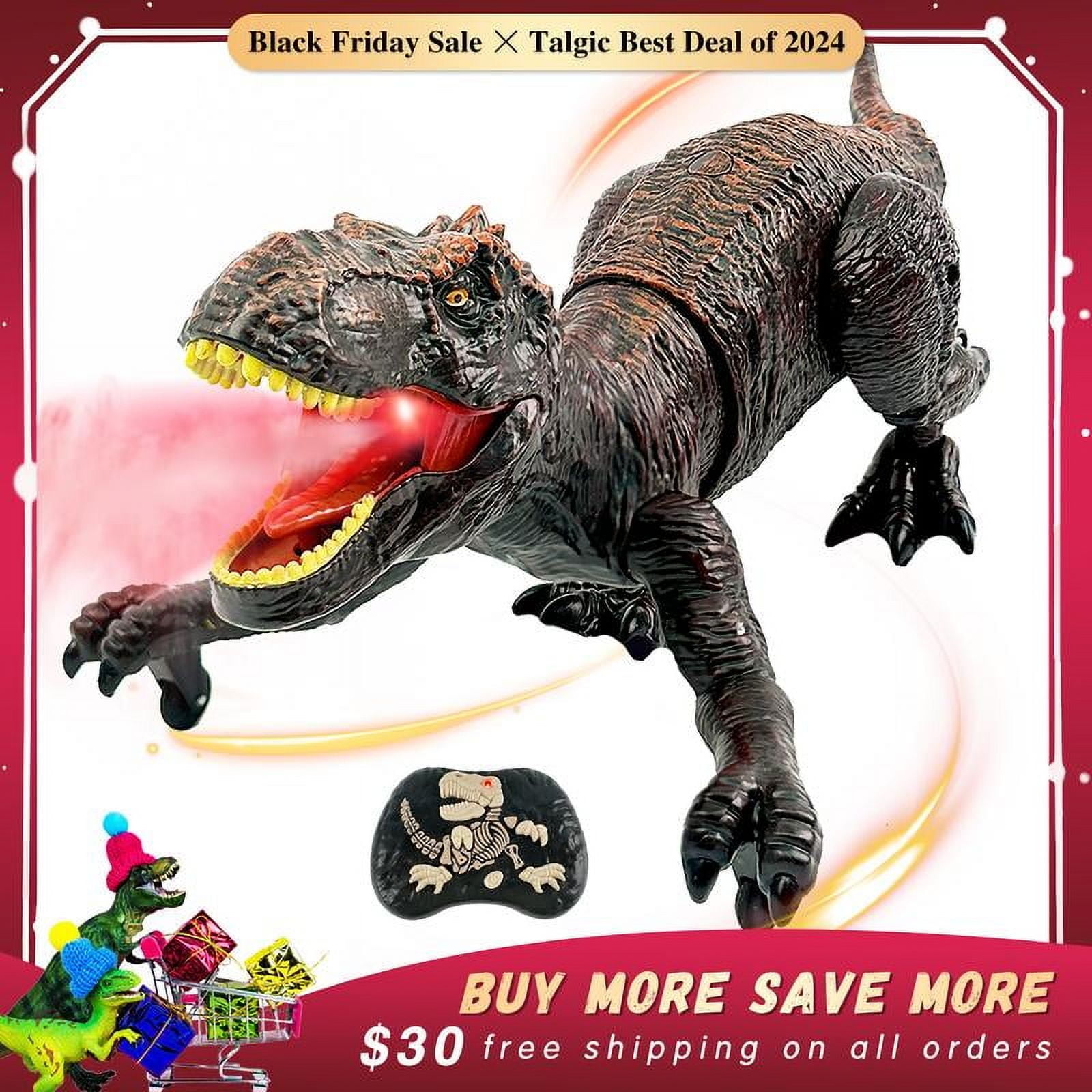 Remote Control Dinosaur Animal Toy, Spinosaurus and T-rex, swift ...