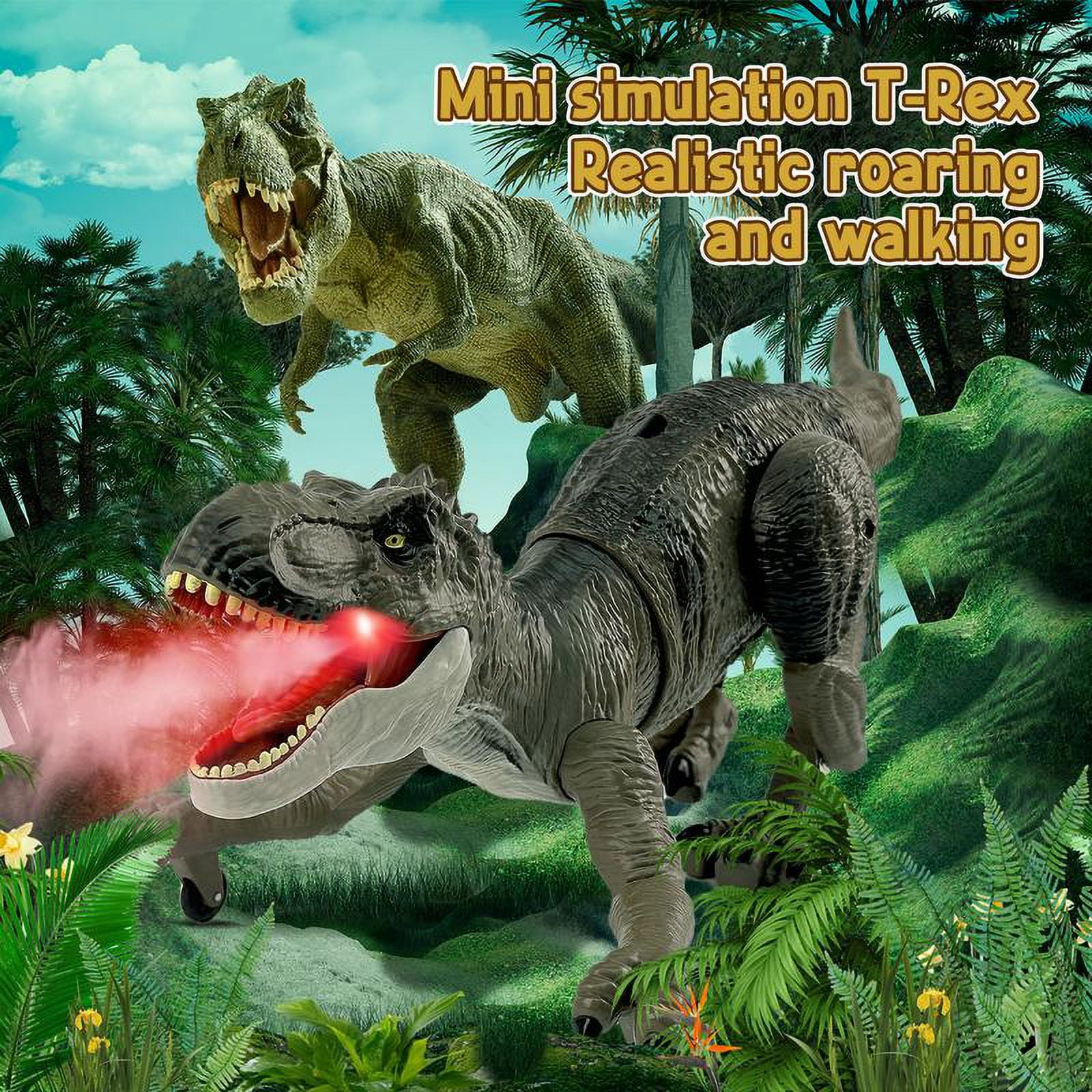 Remote Control Dinosaur Animal Toy, Spinosaurus and T-rex, swift ...