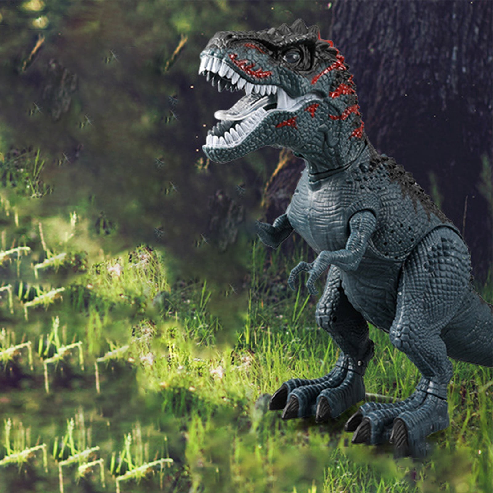 Remote Control Dinosaur Robot - Realistic Walking, Roaring, and ...