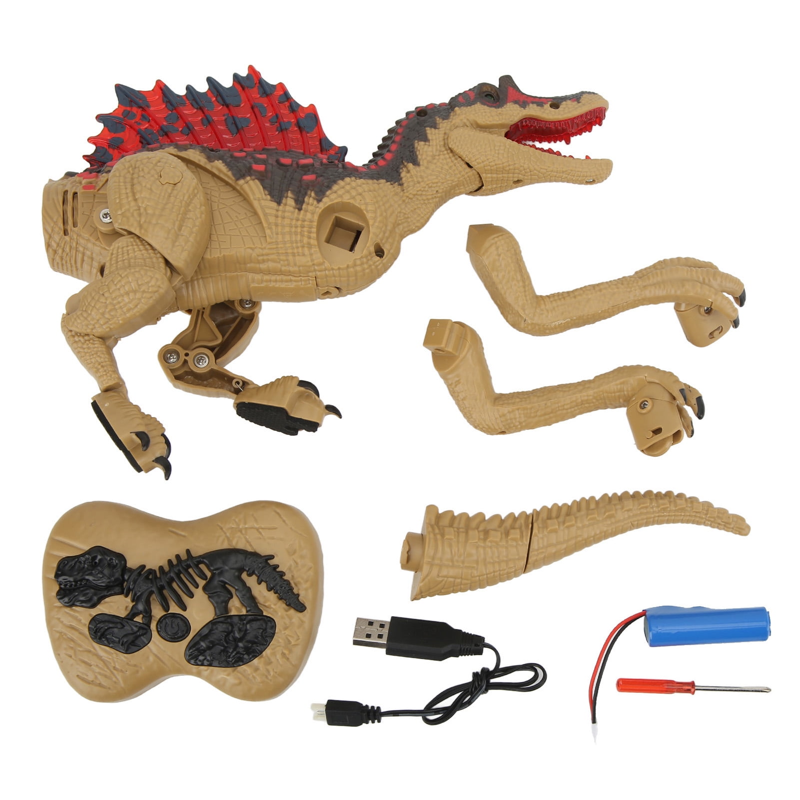 Remote Control Dinosaur Toy Realistic 24g Electric Remote Control Simulation Spinosaurus Model