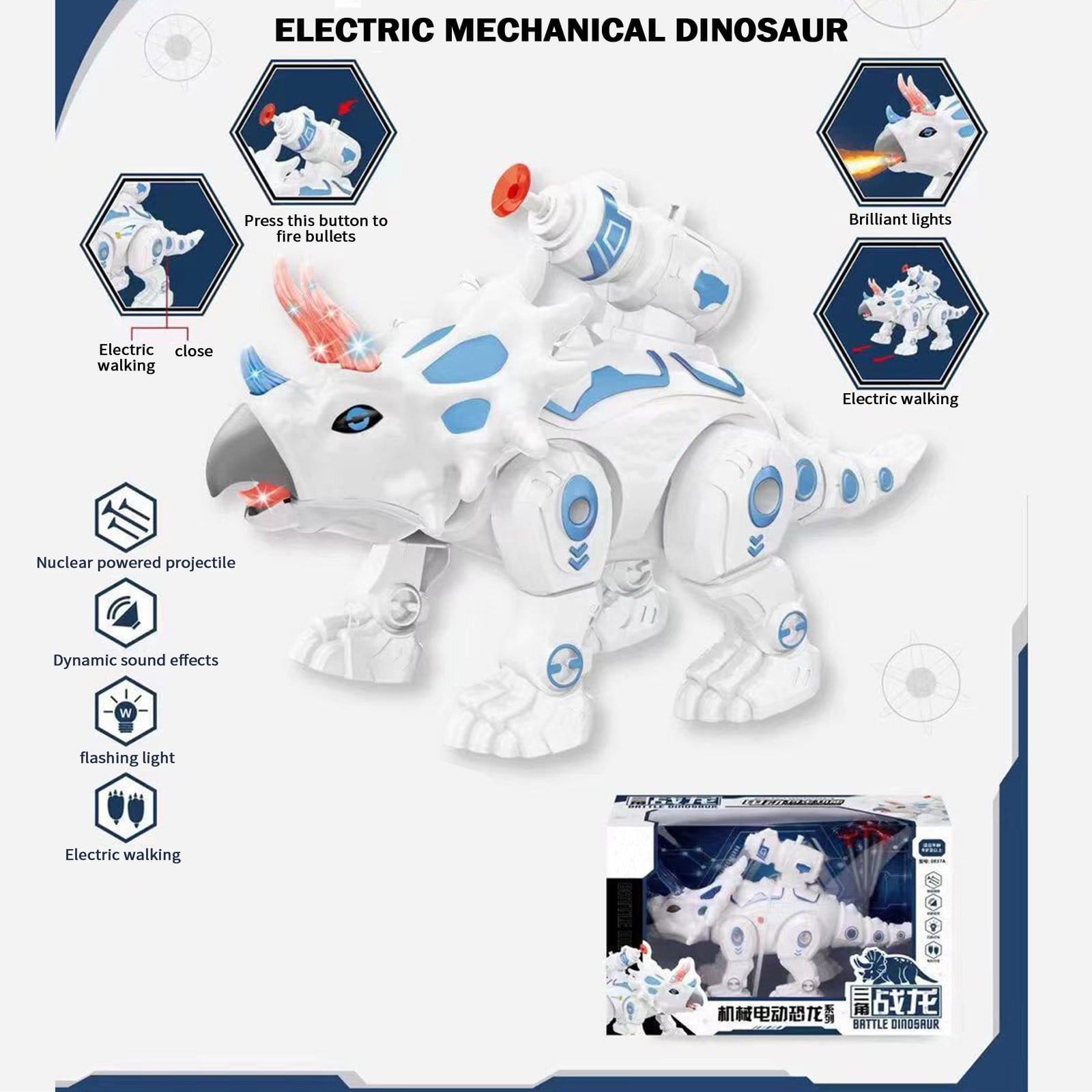 Remote Control Dinosaur Toys Kids - Jurassic Velociraptor Toys Imitates ...