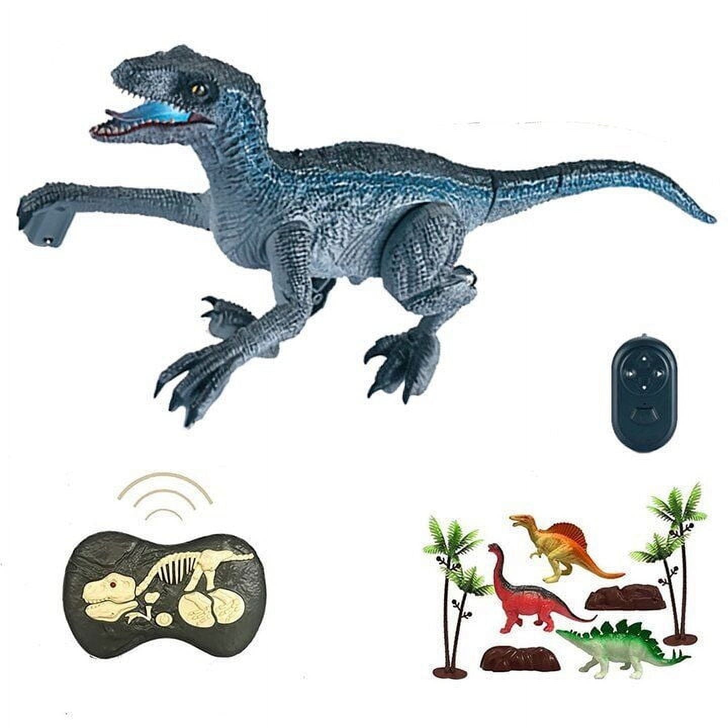 Remote Control Dinosaur Toys Kids RC Electric Walking Jurassic Dinosaur ...