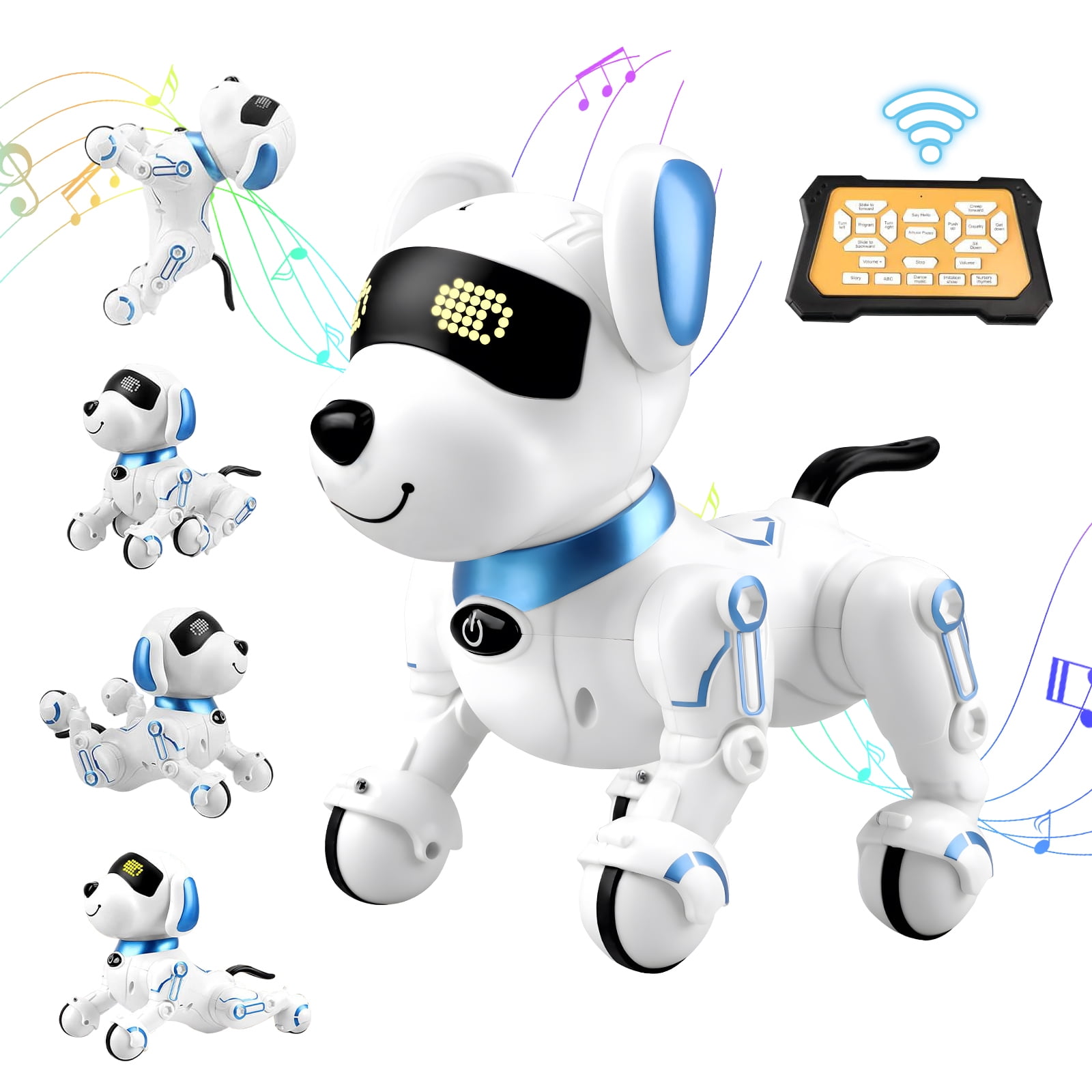 Remote Control Dogs,Kepeak Robot Dog for Kids 8-12, Pet Robotic ...