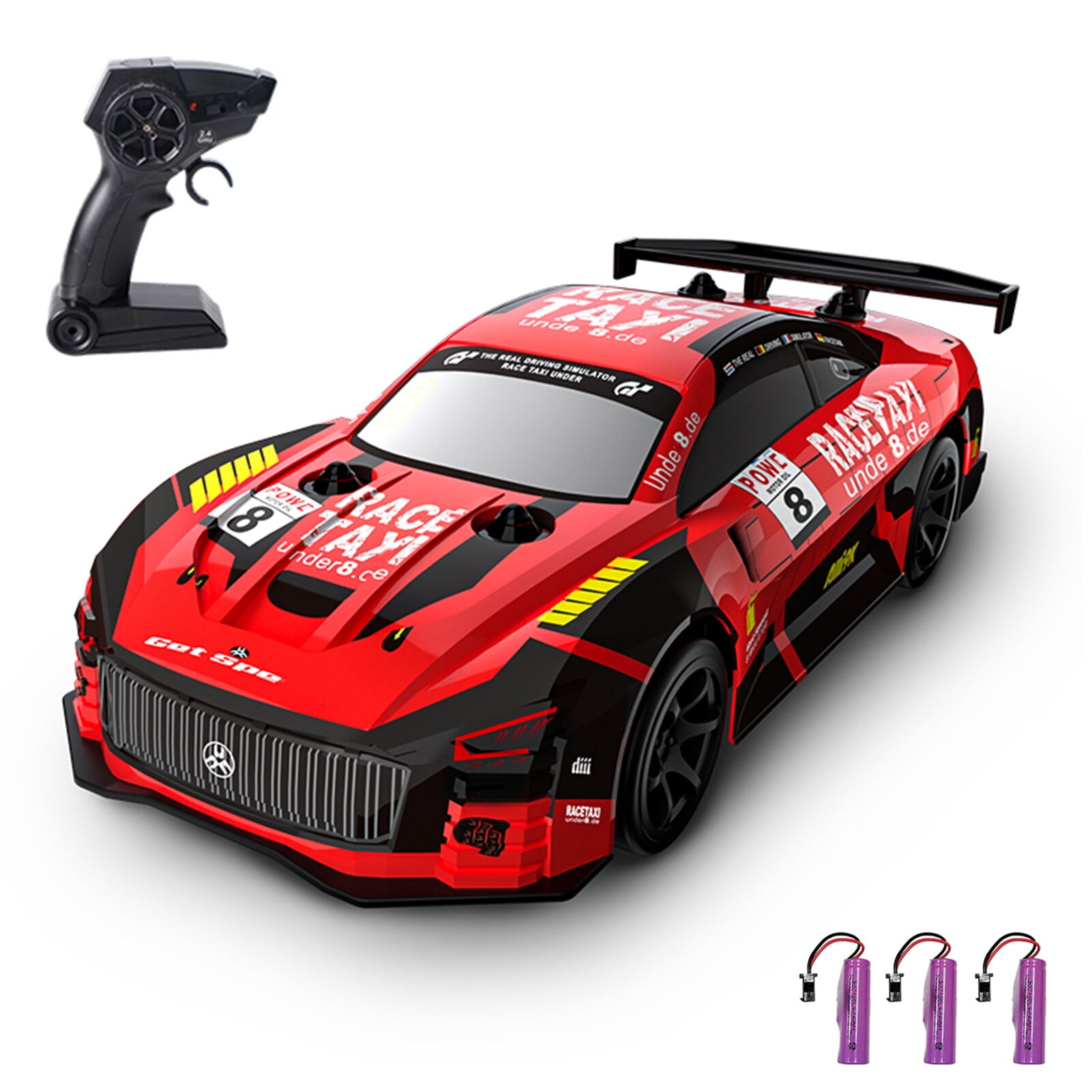 Remote Control Drift Car 1/20 Remote Control Car 2.4GHz Remote Control ...