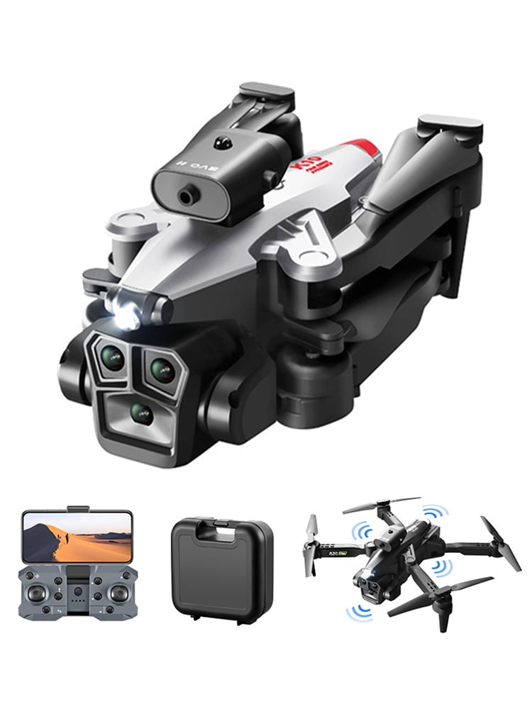 Remote Control Drone with Camera 4K Brushless Motor Drone Obstacle ...