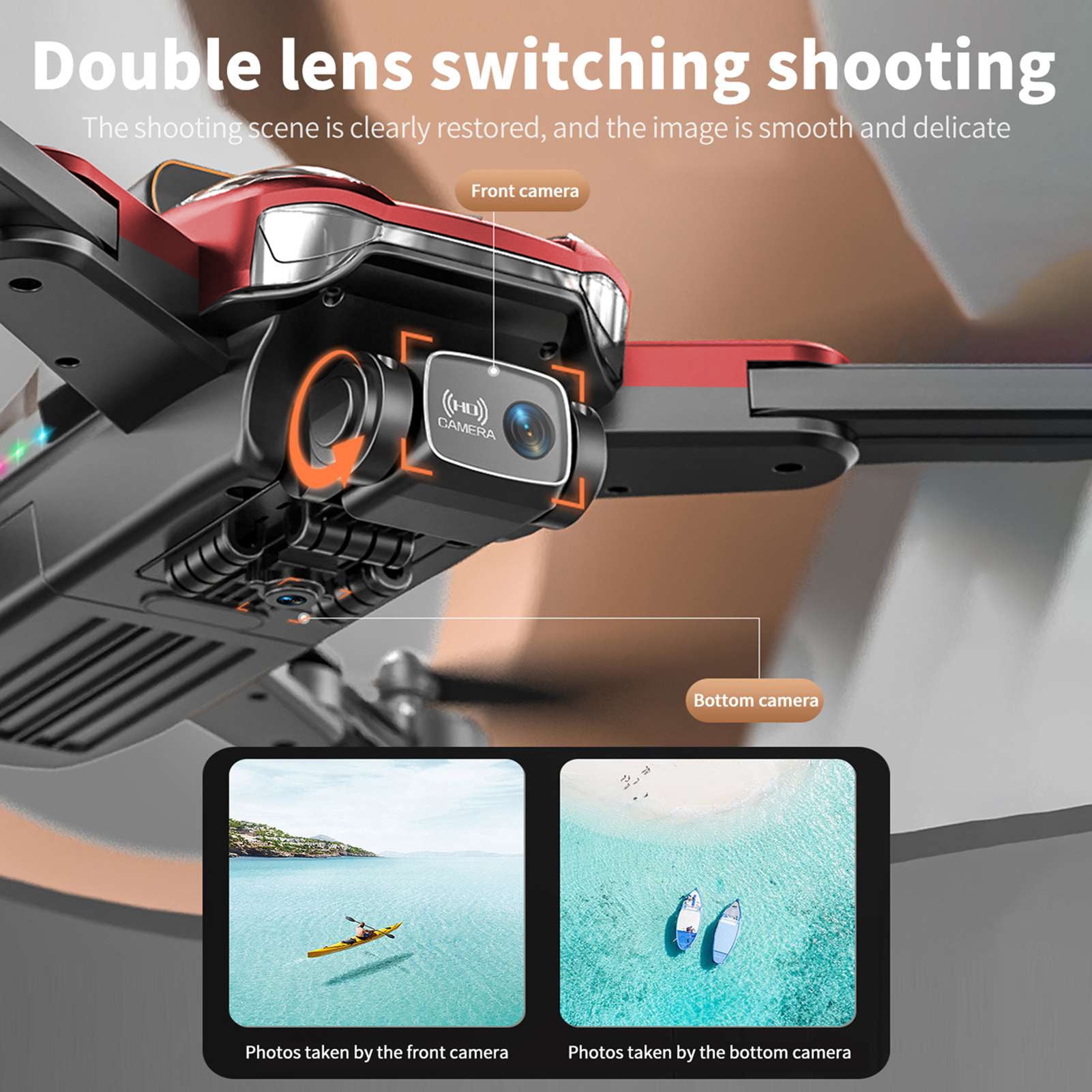Remote Control Drone With Daul Camera 1080P 5GWifi Remote Control ...