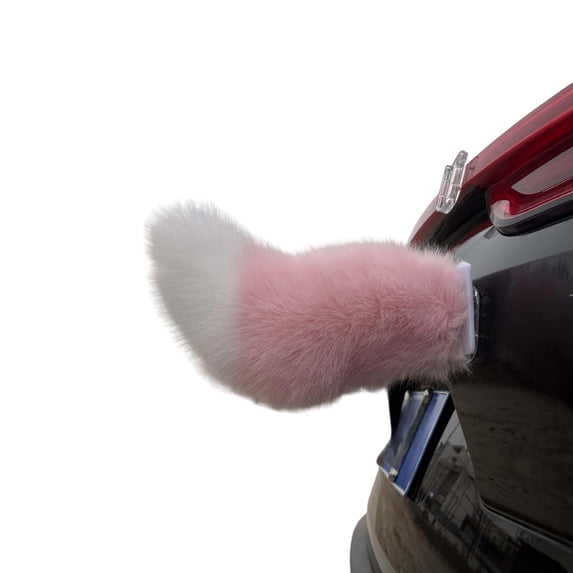 Remote Control Electric Car Tail – Cute Fuzzy Plush Animal Moving Tail ...