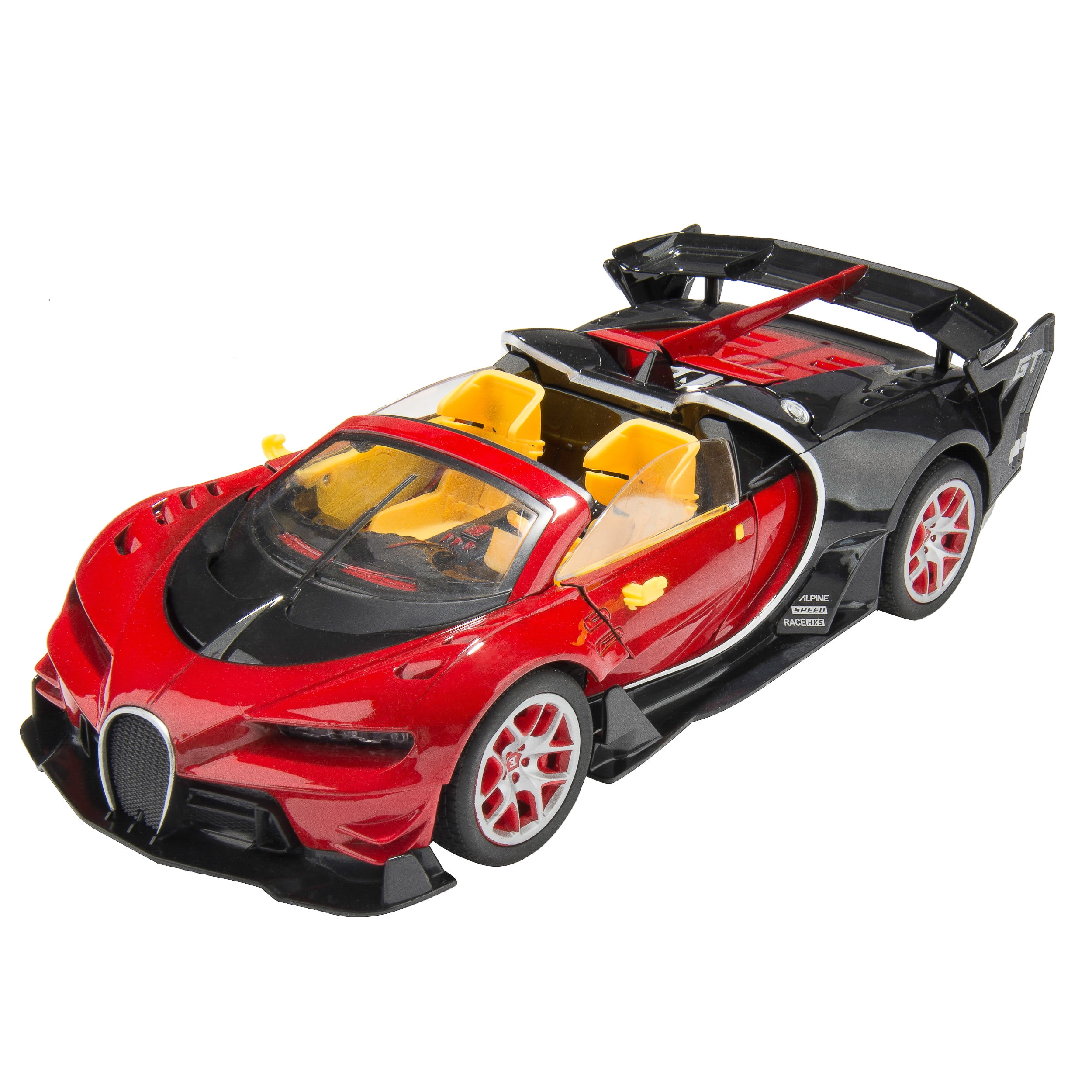 Remote Control Elite Convertible Racer with Authentic Sounds, Flashing ...