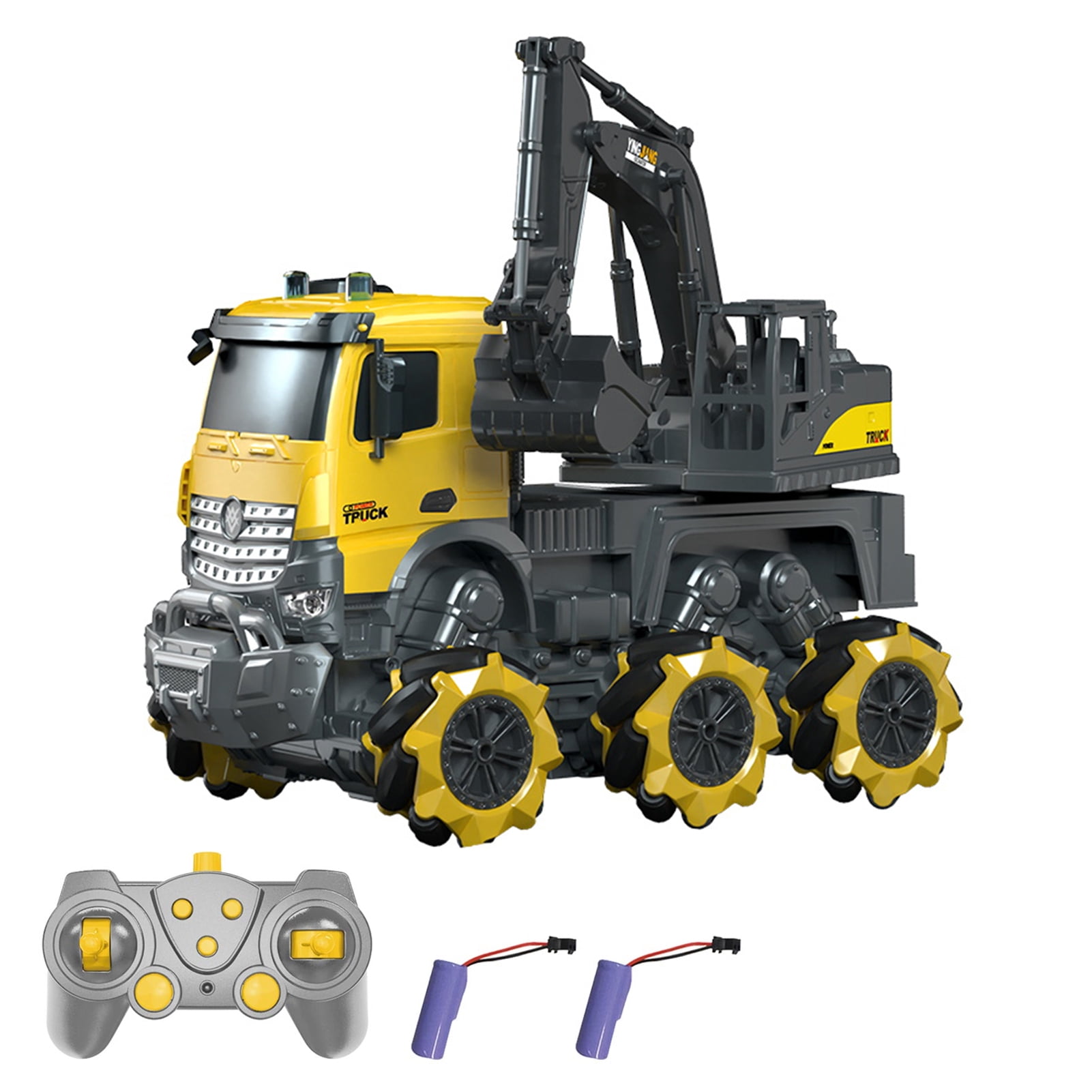 Remote Control Excavator Toy 1/14 2.4GHz Electric Remote Control ...