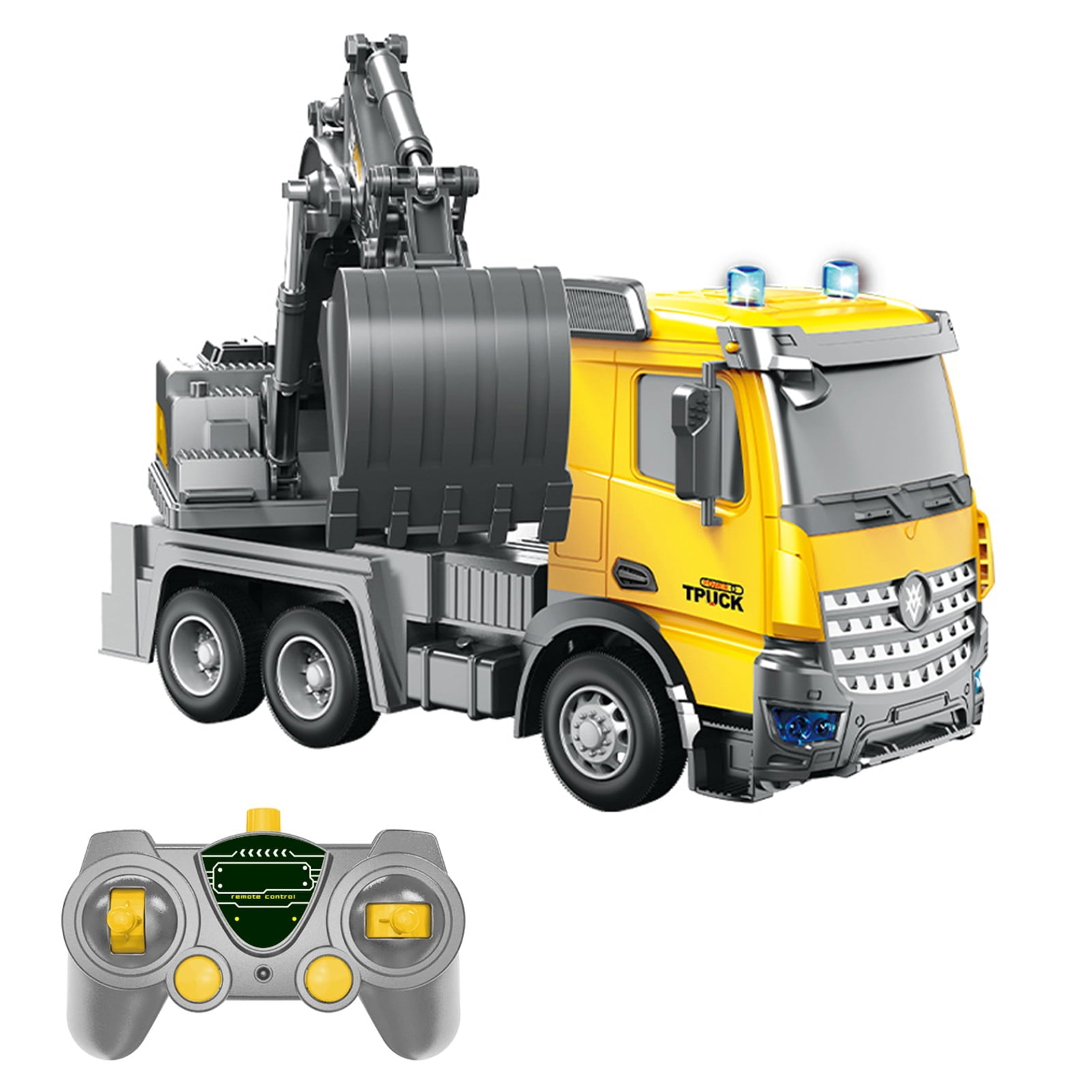 Remote Control Excavator Toy 1/14 Electric Remote Control Excavator ...