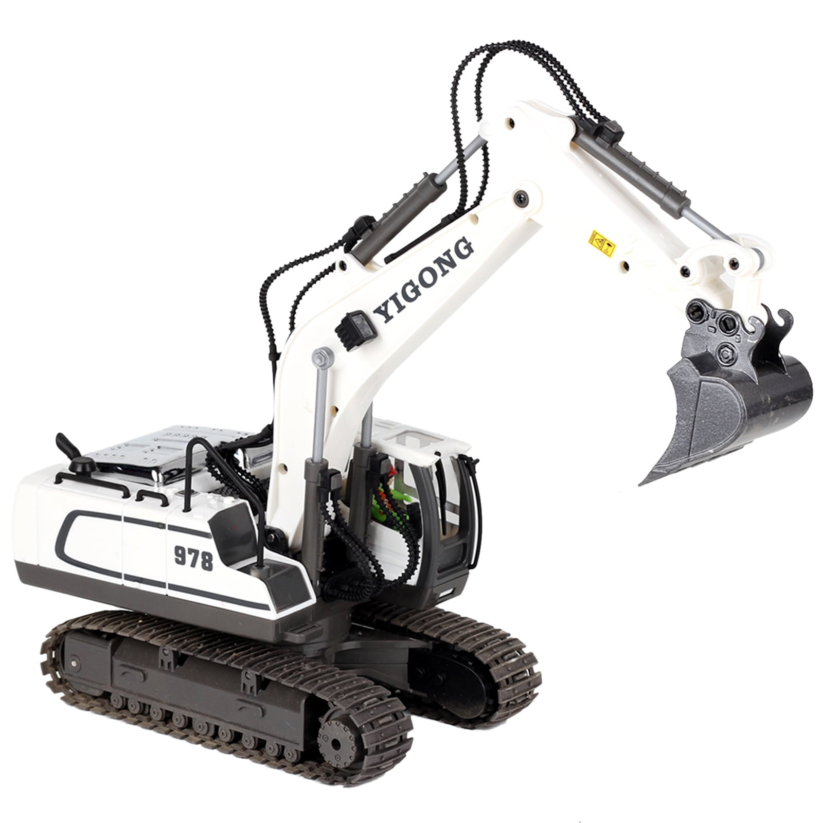 Remote Control Excavator Toy for Boys 4+ Year Old Construction Toys ...