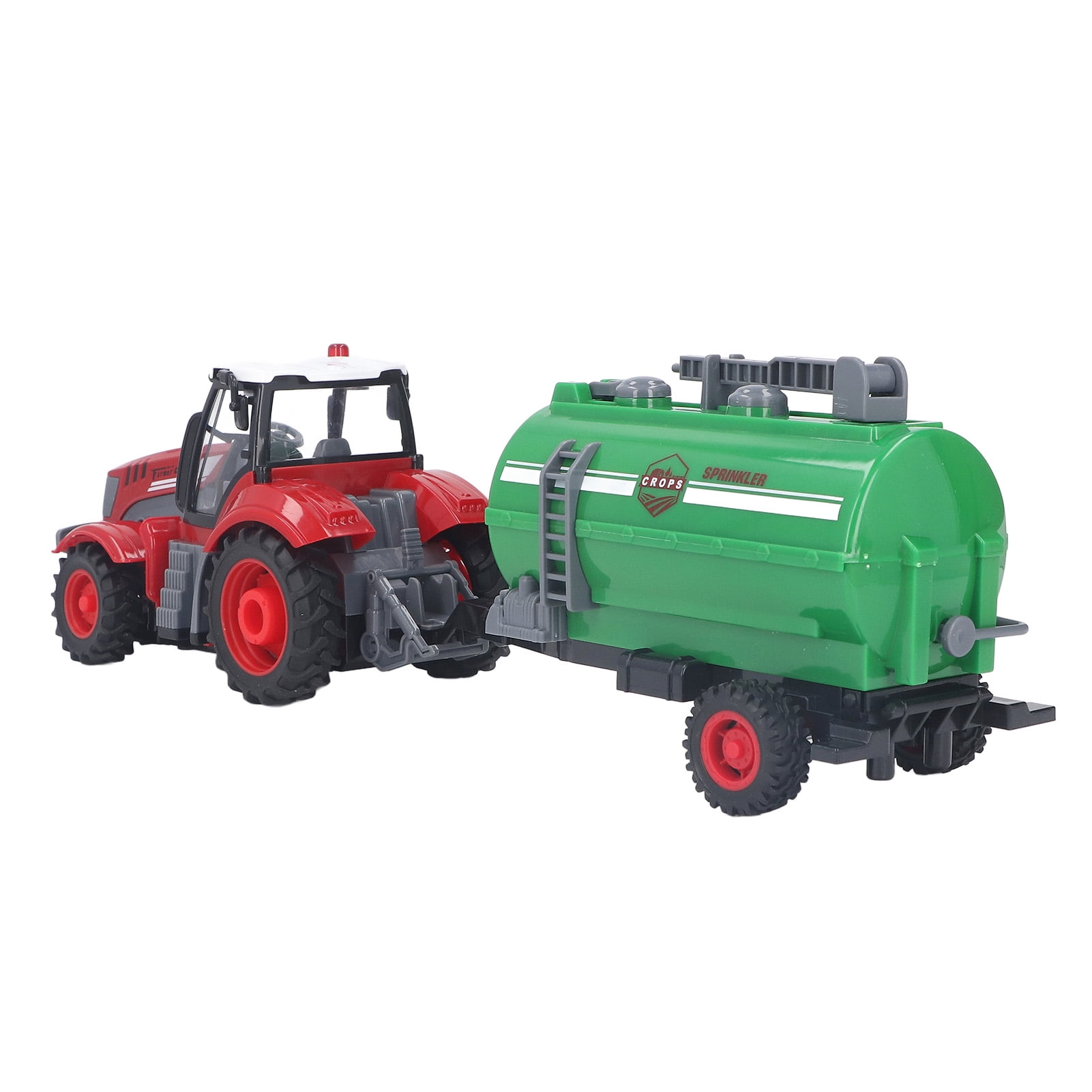 Remote Control Farm Tractor Toy with Trailer Rounded Edges Realistic ...