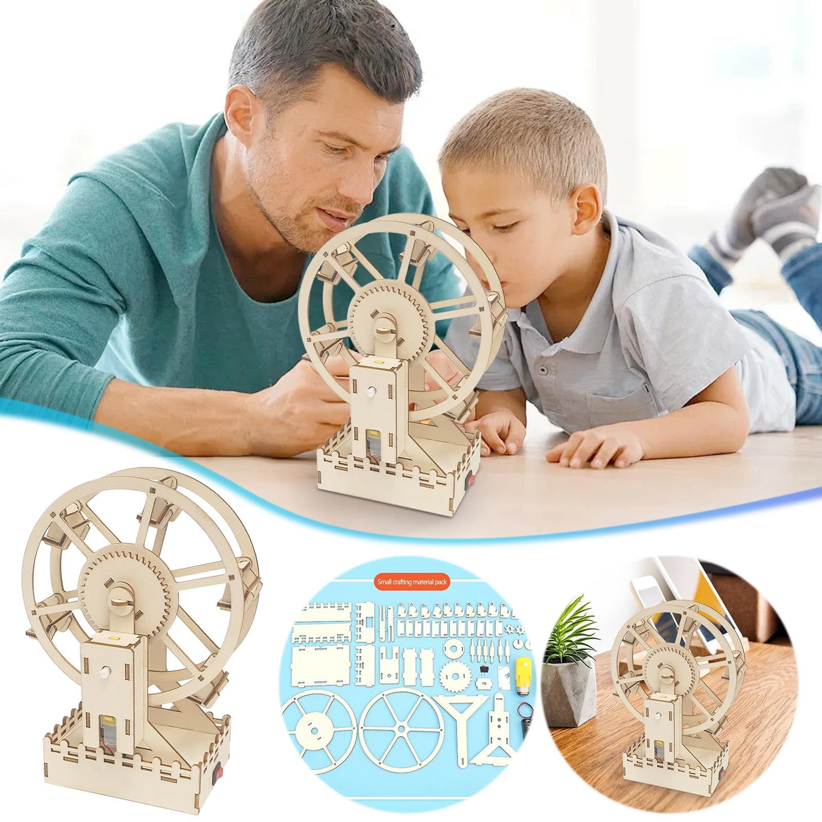 Remote Control Ferris Wheel Model Kit | Science Experiment STEM ...