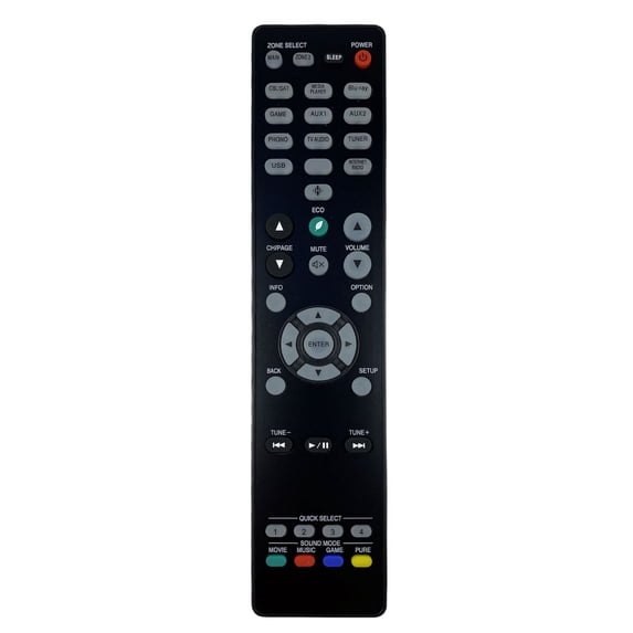 Remote Control For RC1244 RC1245 RC1246 Home Theaters Wide ...