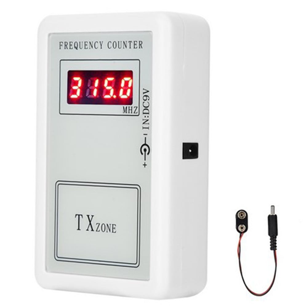 Remote Control Frequency Tester Wavelength Meter 250 450Mhz Digital ...