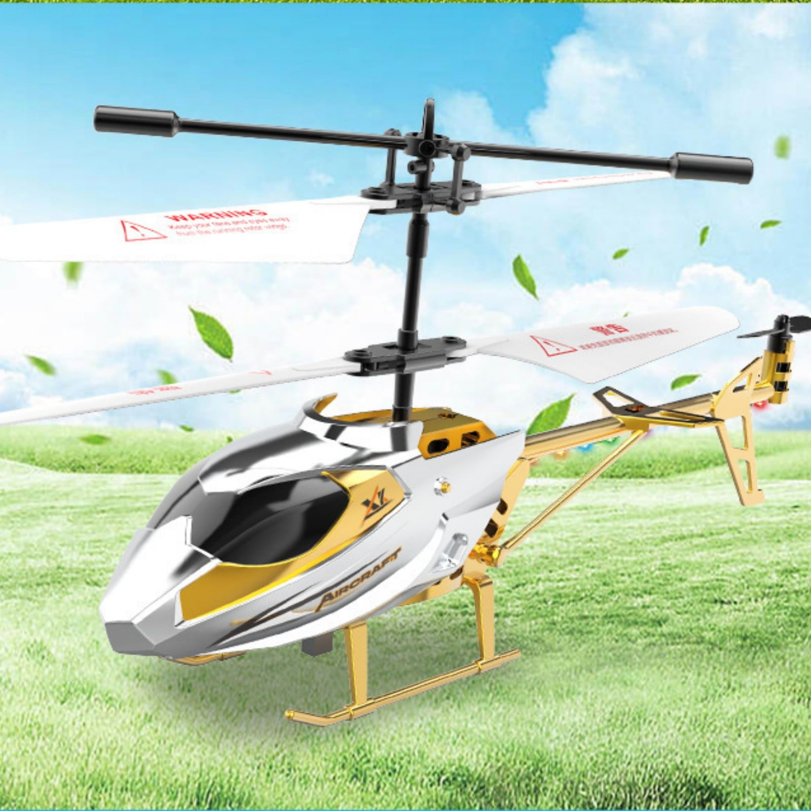 Remote Control Helicopter, Usavan Mini Drone Crash Induction Aircraft ...