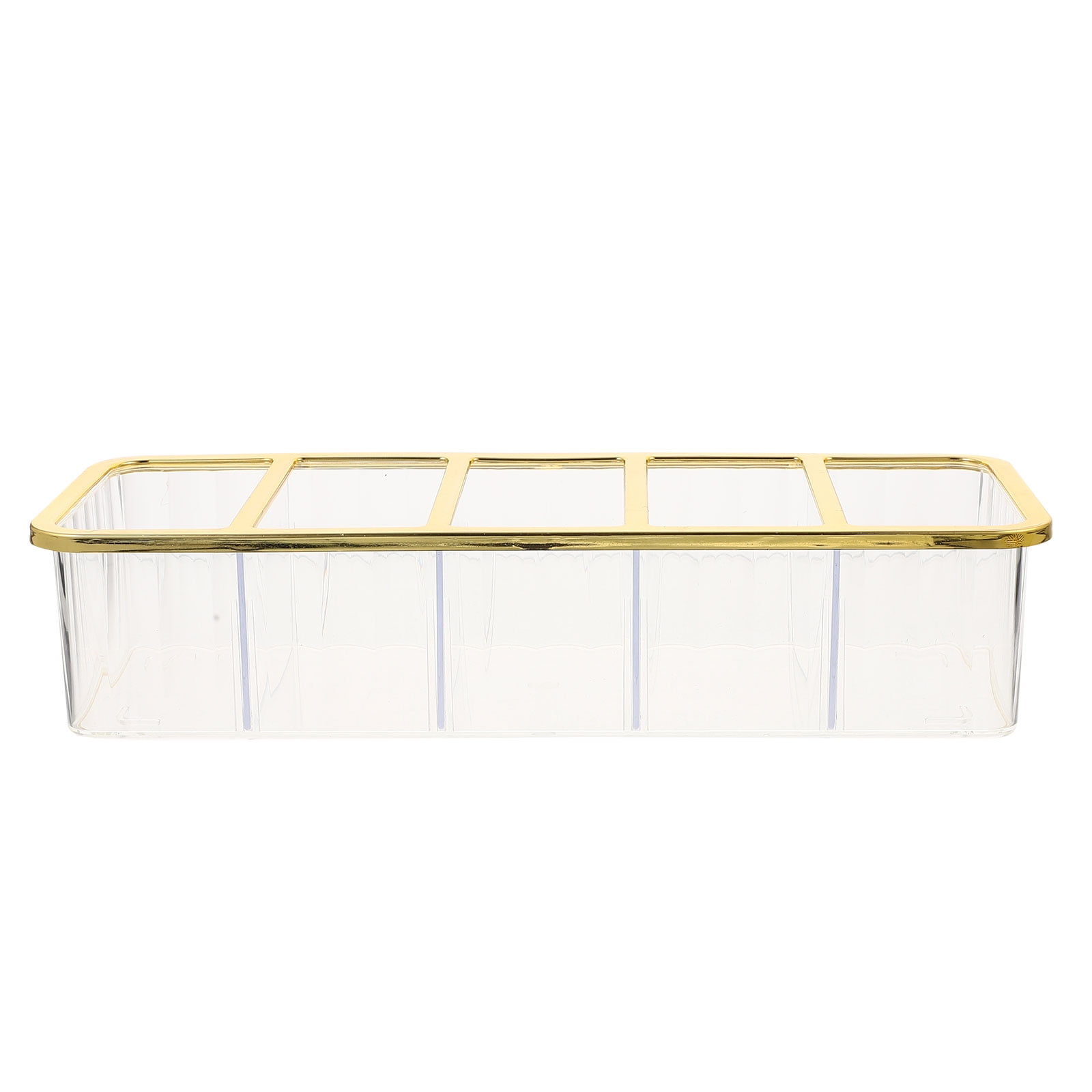 Remote Control Holder 5-Compartment Storage Box Home Desktop Organizer ...