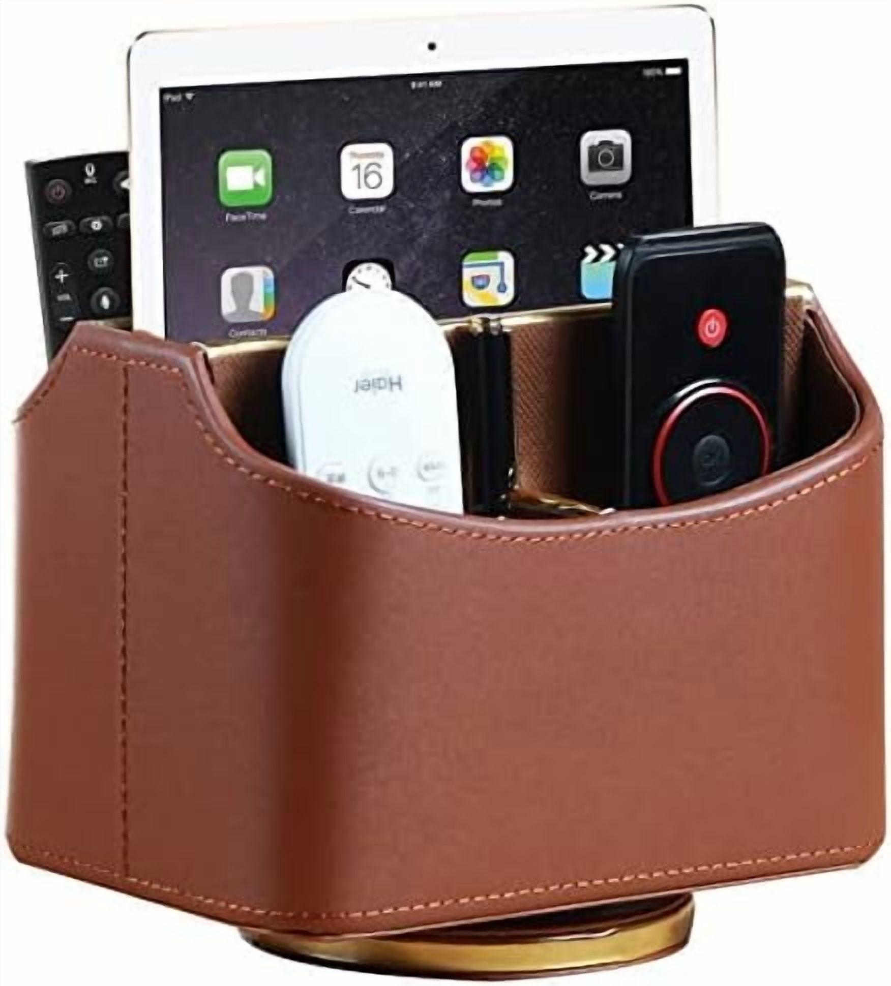 Remote Control Holder, Swivel Desk Organizer and Accessories ...