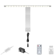 Westek 8 Inch LED Satin Gold Swivel Picture Light with Remote Control ...
