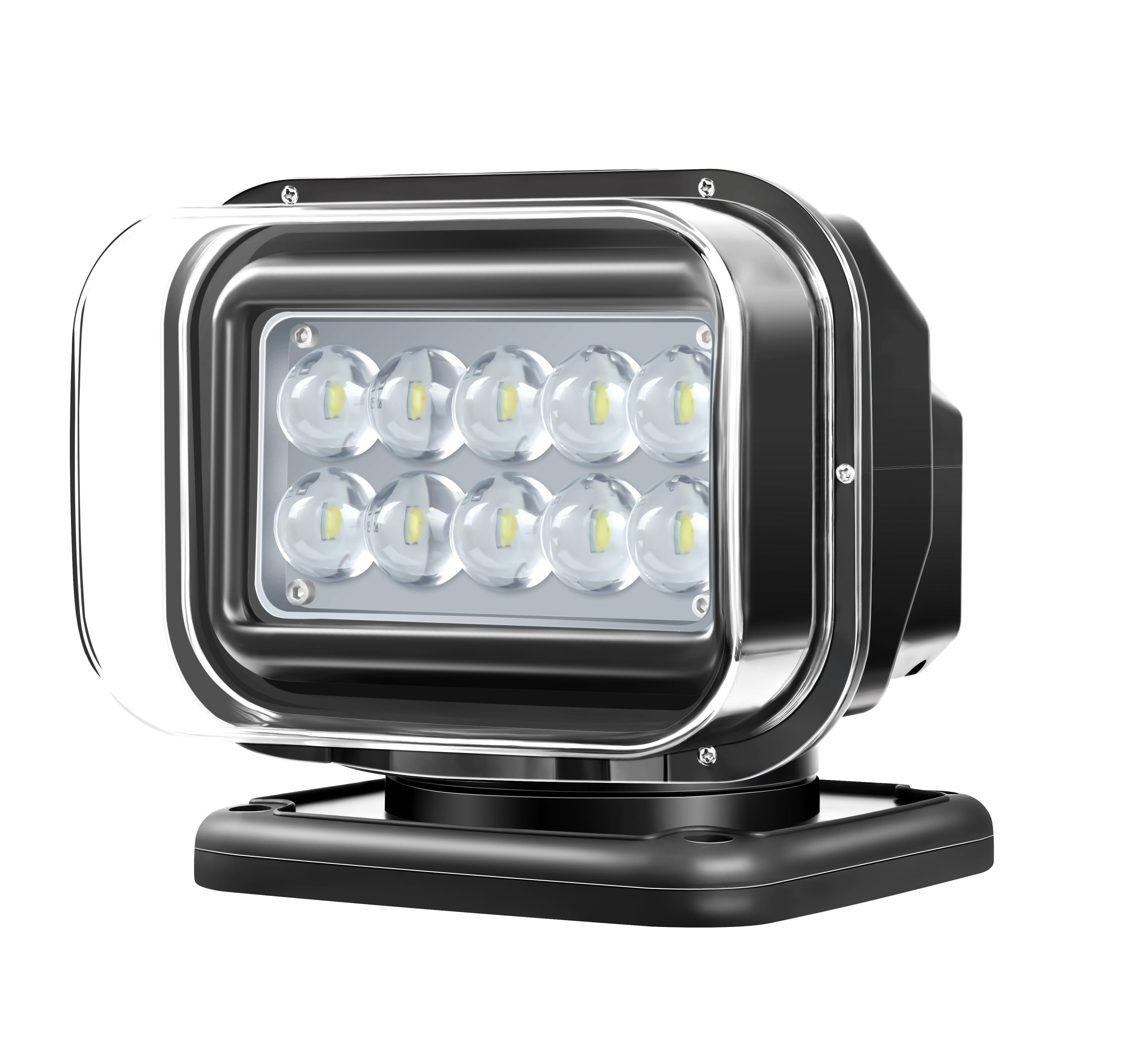 Remote Control LED Search Light, 50W 5000lm LED Spotlight for Truck ...