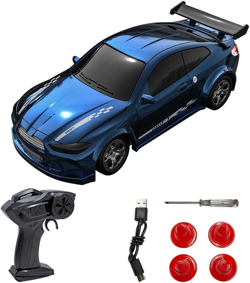Remote Control Mini Drift Car for Boys Adults, 1/64 Scale RC Drift Car ...