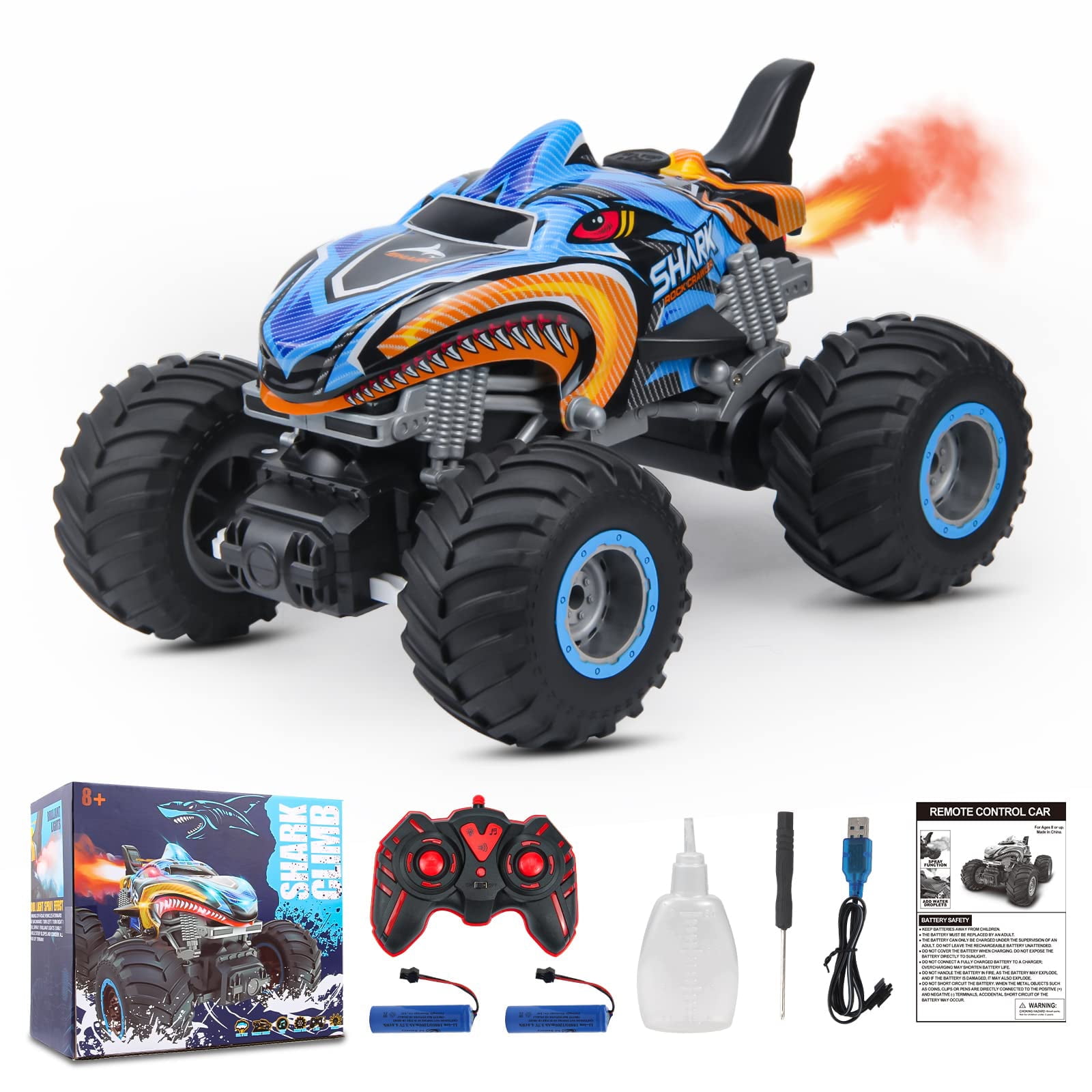 Remote Control Monster Truck, 2.4GHz All Terrain Remote Control Monster ...