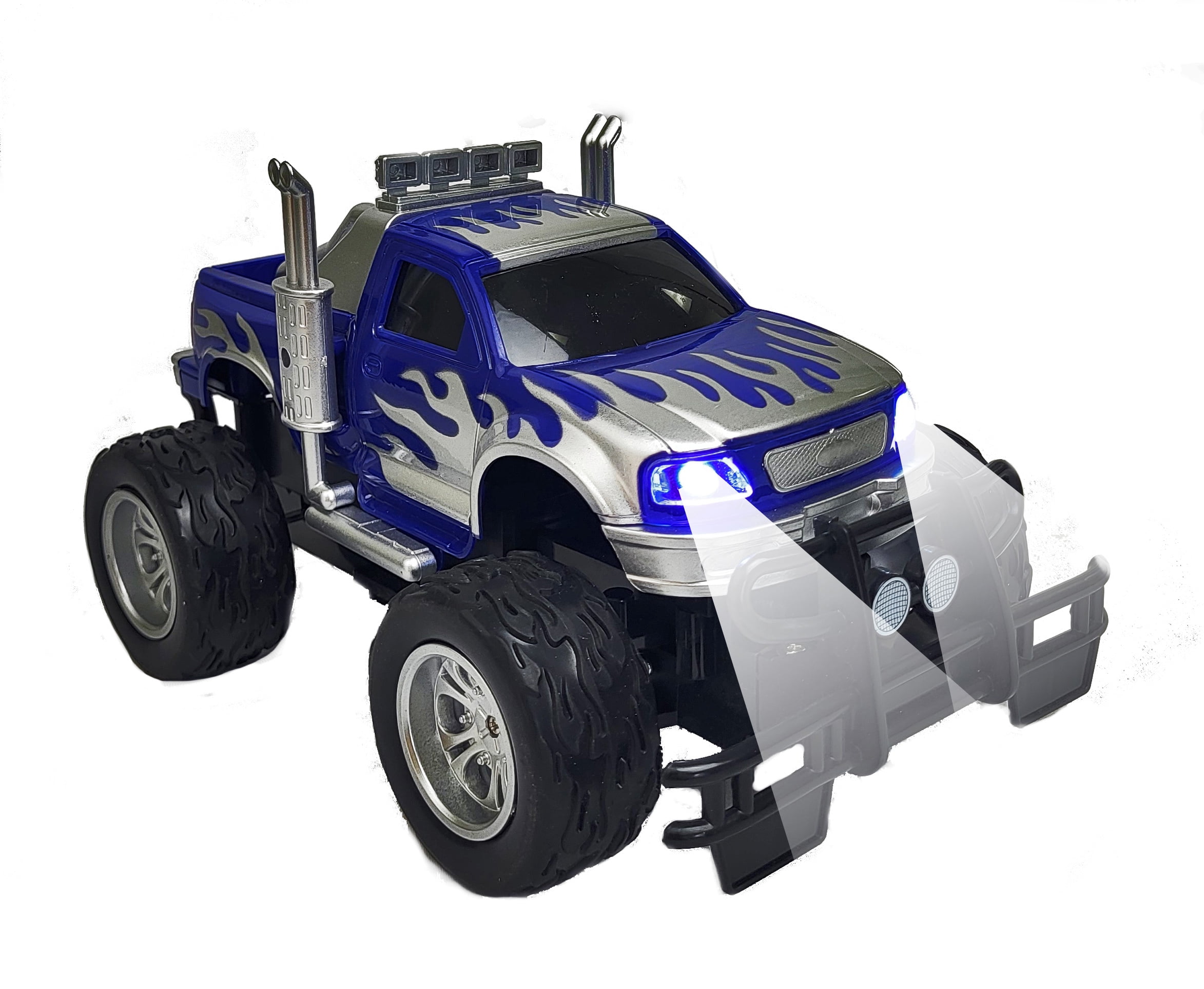 Remote Control Monster Truck for Kids – 1:16 Scale Big Wheels Pickup ...