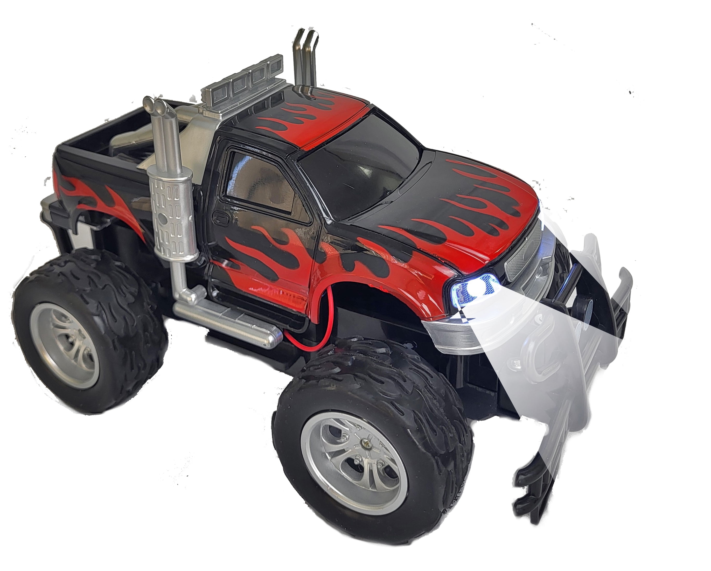 Remote Control Monster Truck for Kids – 1:16 Scale Big Wheels Pickup ...