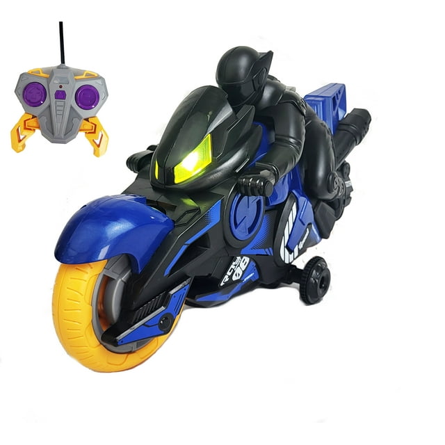 Remote Control Motorcycles 360 Spinning Action High-Speed Racing ...