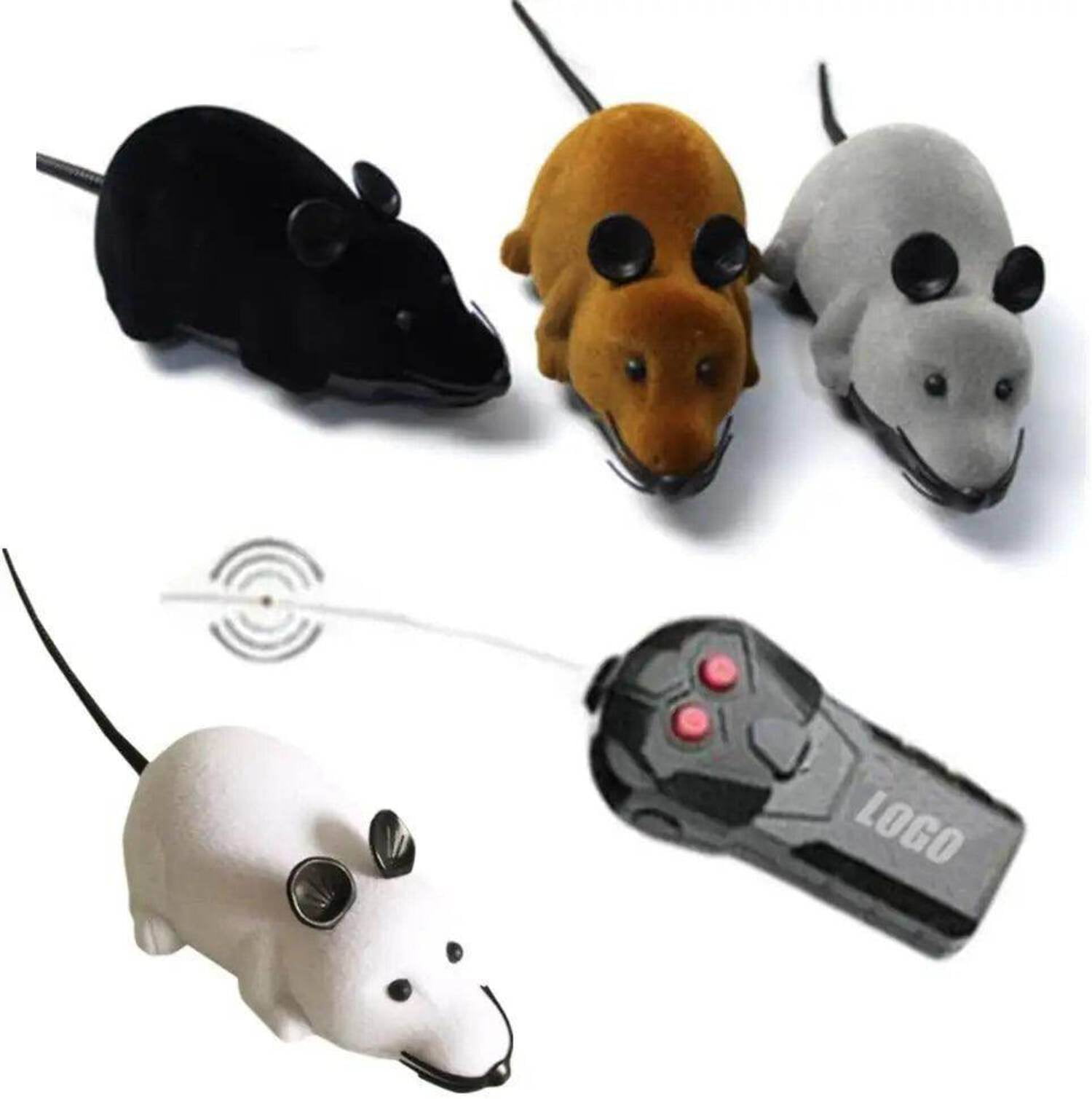 Interactive Remote Control Mouse Toy for Pets - Walmart.com