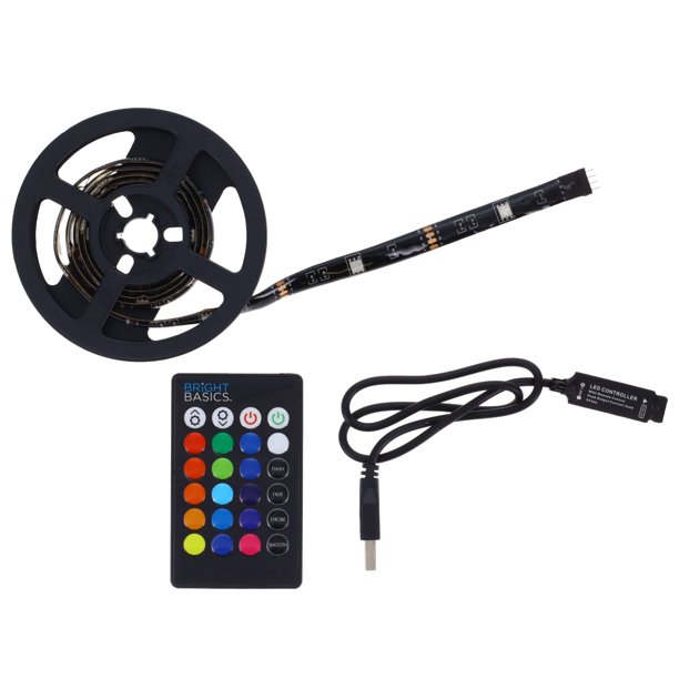 Remote Control Multi-Color Light Strip - Walmart Business Supplies