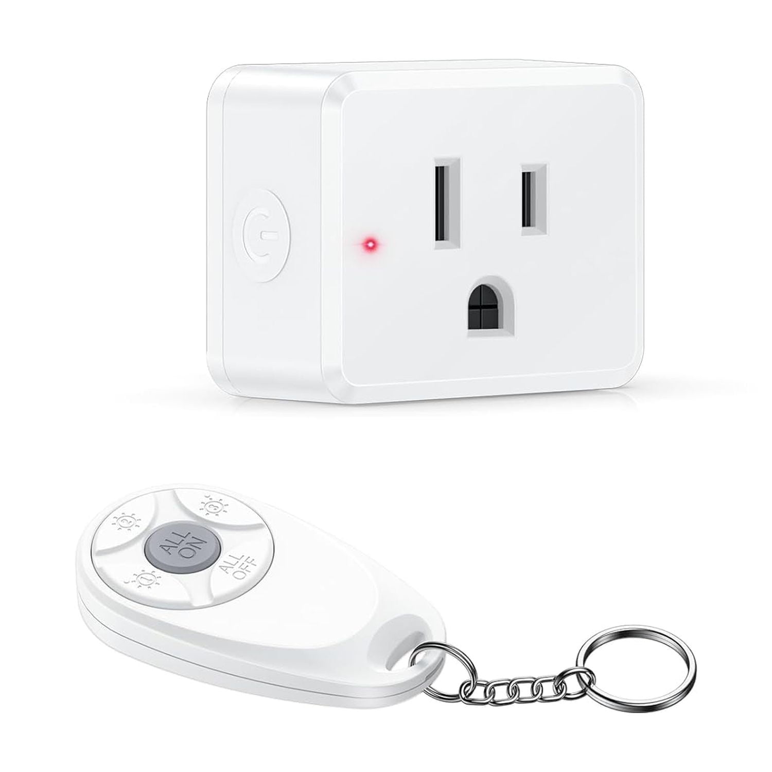 Remote Control Outlet, 15A /1500W 300ft RF Range Wireless Light Switch ...