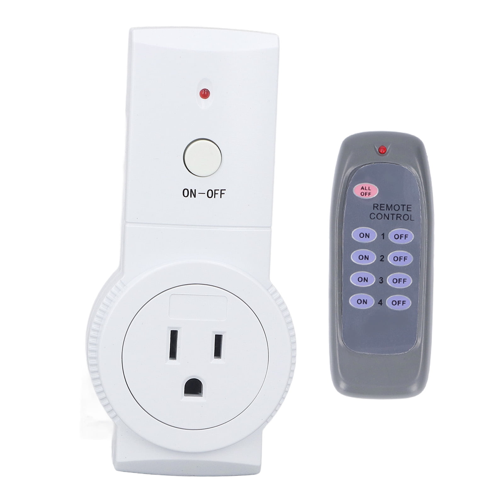 Remote Control Outlet Power Socket Smart Operation Receptacle Remote Light Switches Electrical ...