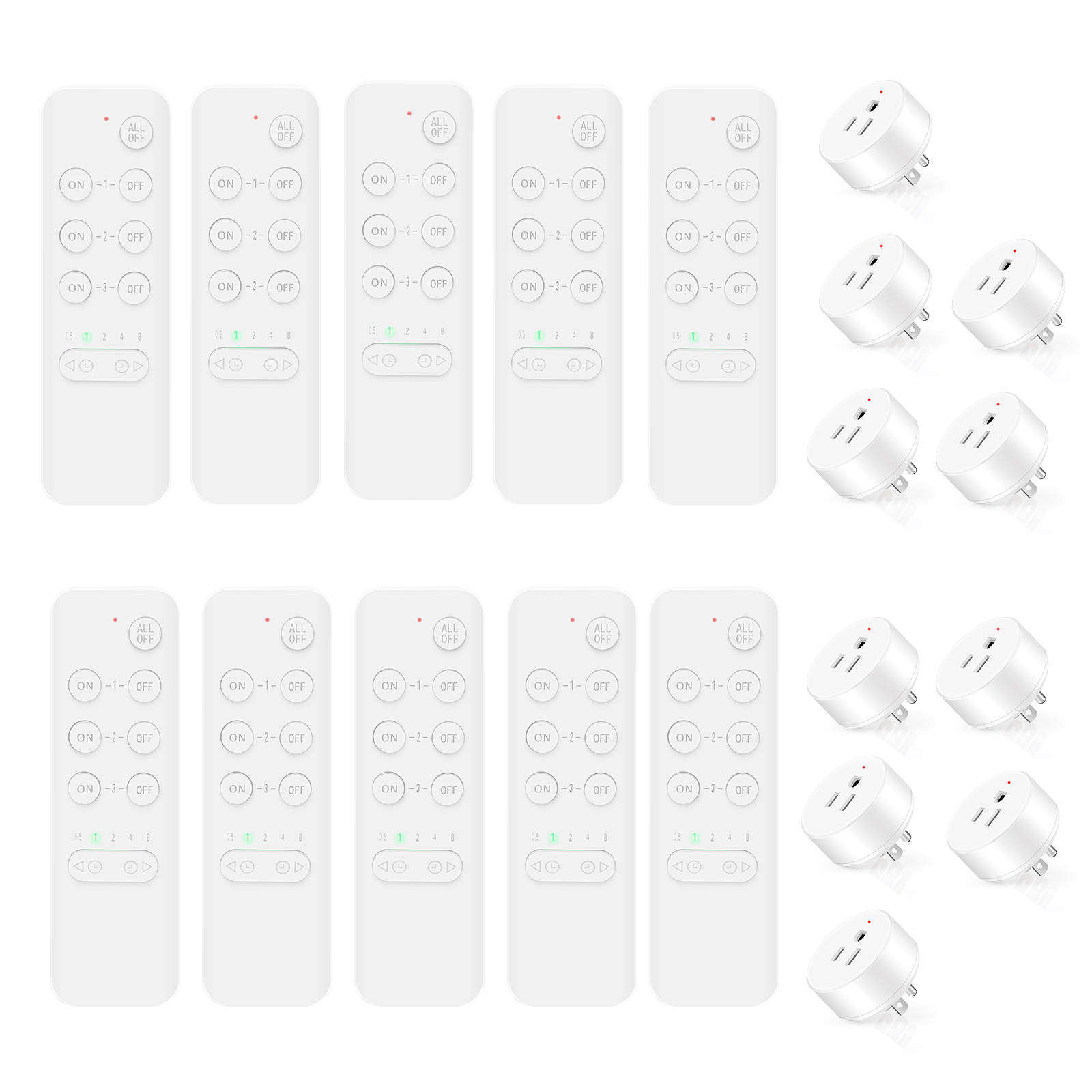 Remote Control Outlet Switch,NineLeaf Remote Light Switch,Remote ...