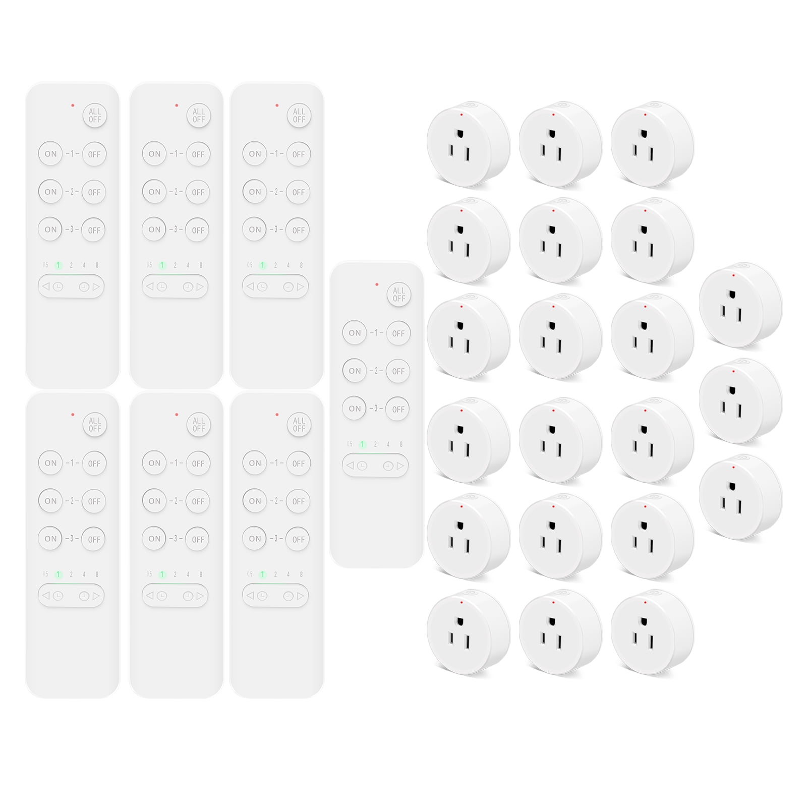 Remote Control Outlet Switch,NineLeaf Remote Light Switch,Remote ...