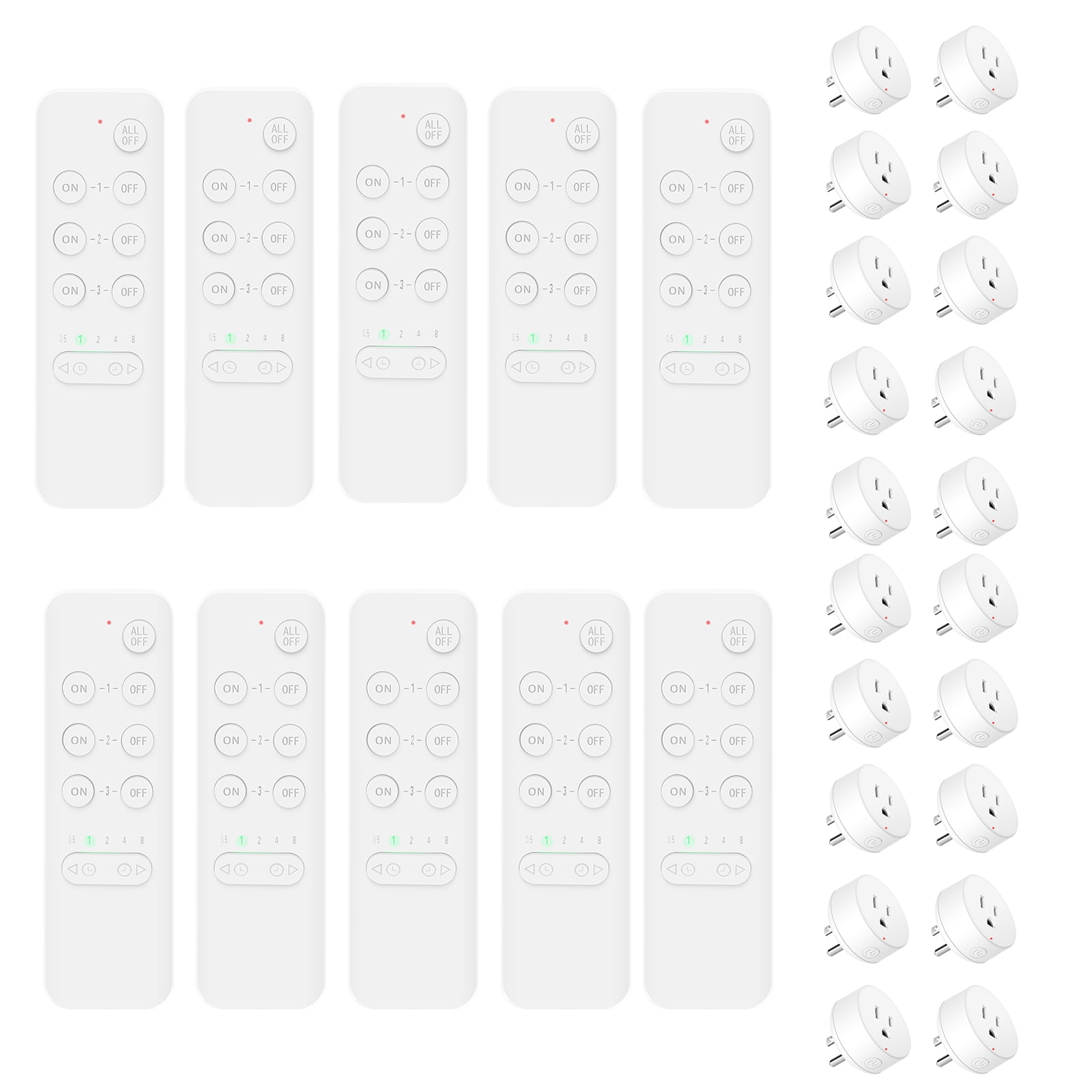 Remote Control Outlet Switch,NineLeaf Remote Light Switch,Remote ...