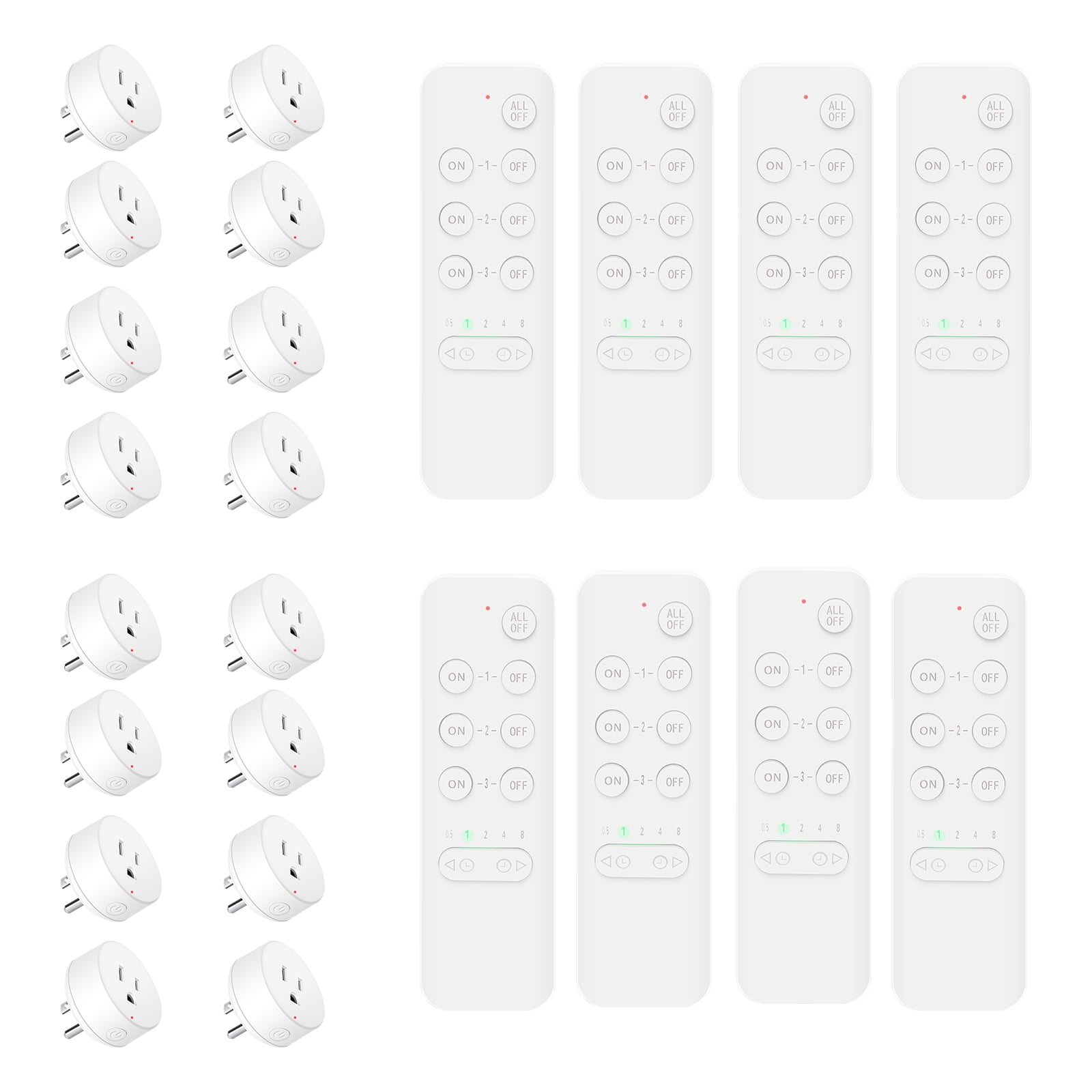Remote Control Outlet Switch,NineLeaf Remote Light Switch,Remote ...