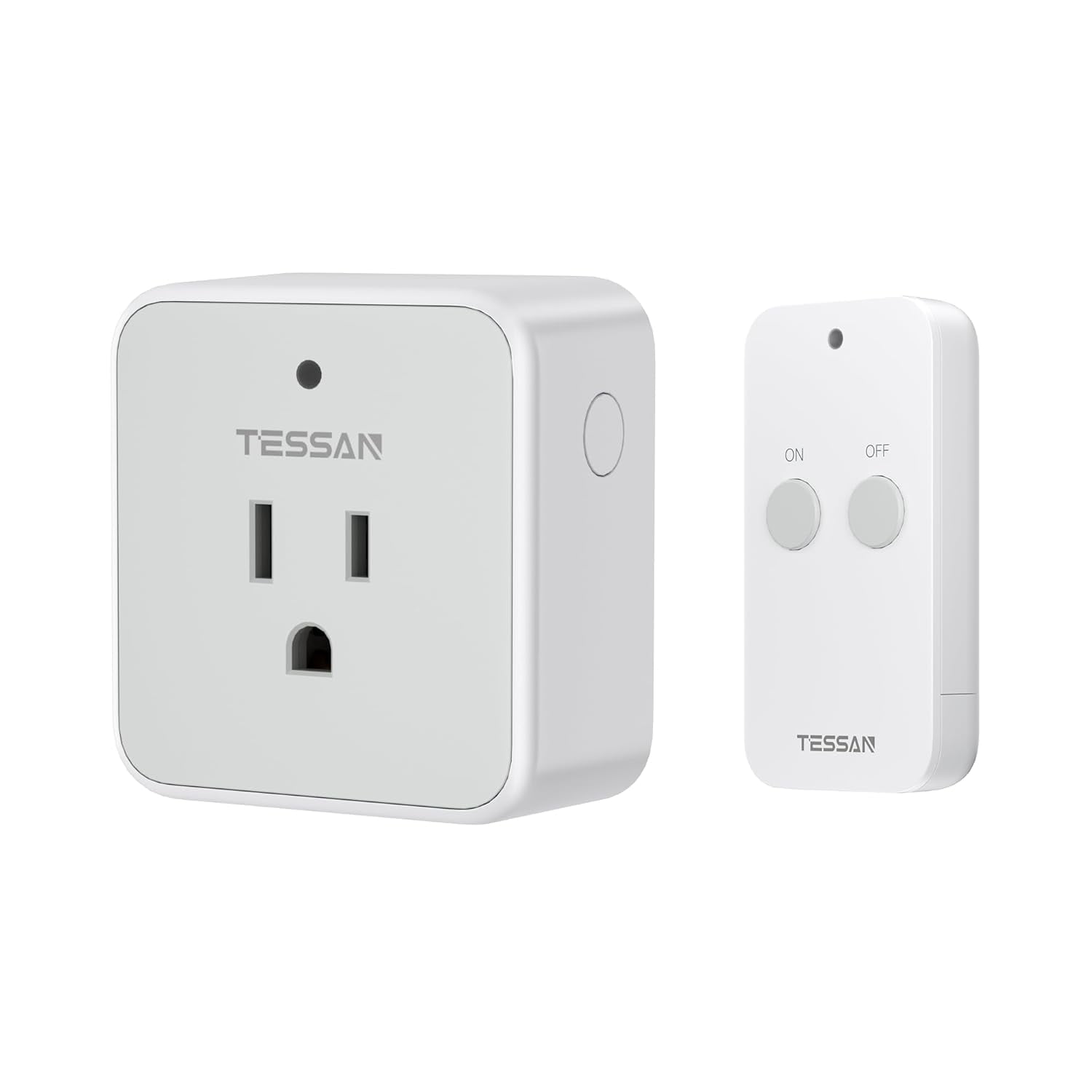 Remote Control Outlet, TESSAN Wireless Remote Light Switch, On Off ...
