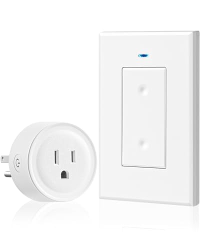 Remote Control Outlet, Wireless Light Switch, Removable Remote Light ...