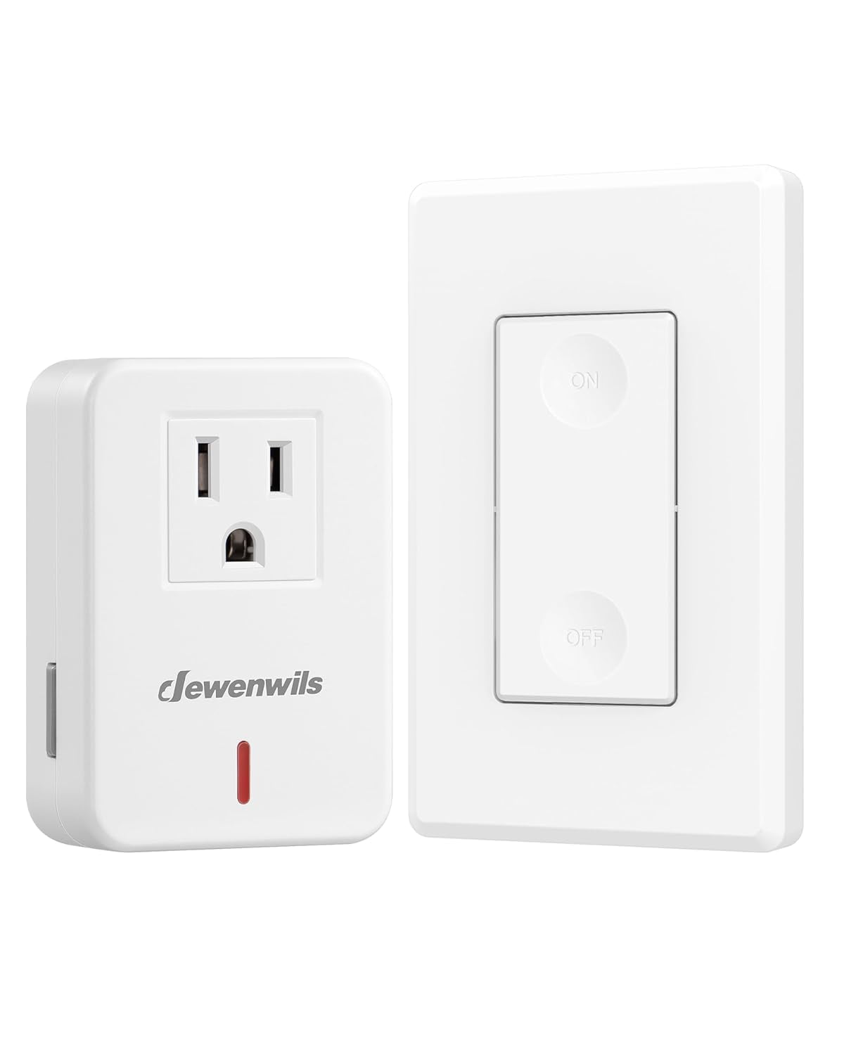 Remote Control Outlet Wireless Wall Mounted Light Switch, Electrical ...