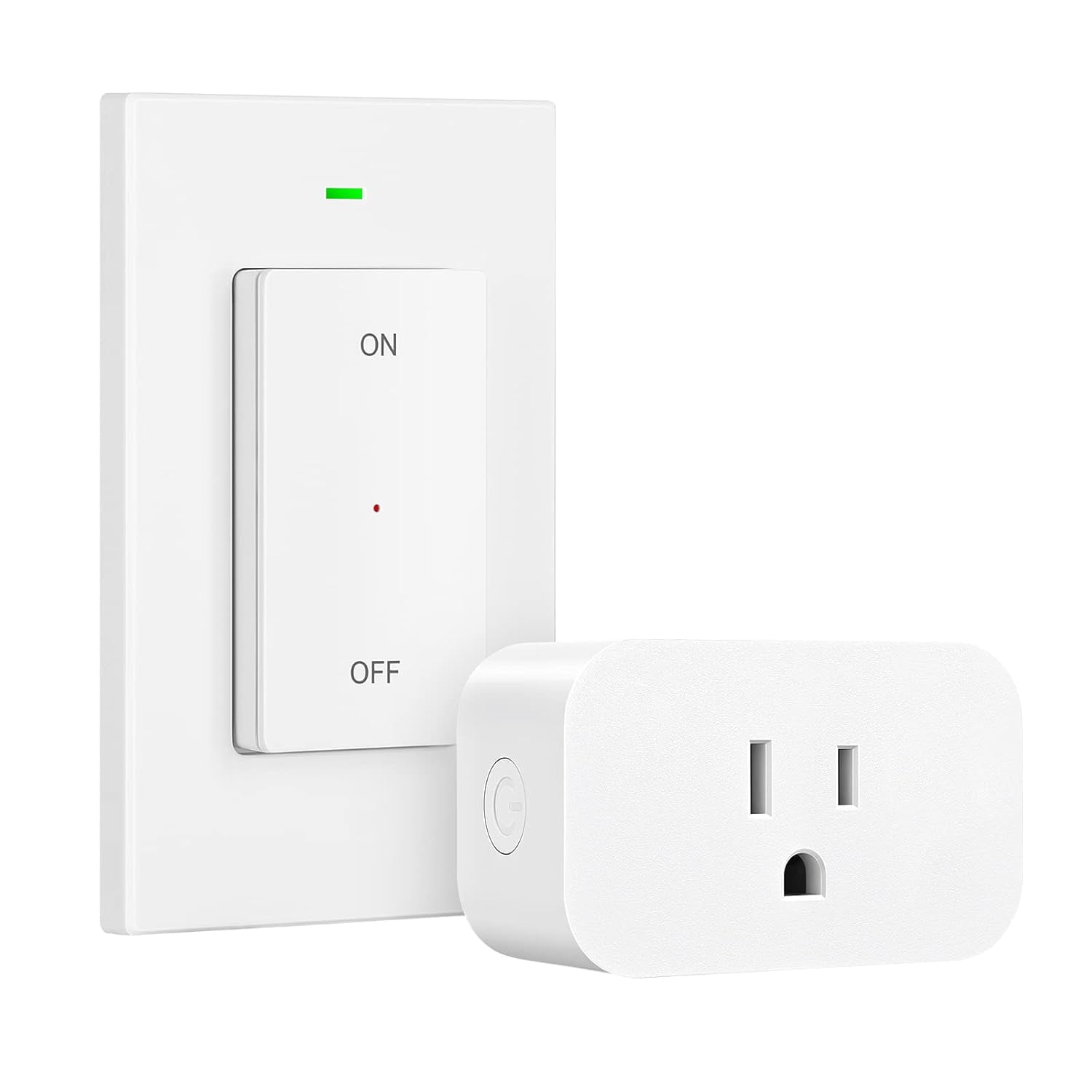 Remote Control Outlet Wireless Wall Mounted Light Switch, Electrical ...