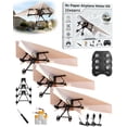 Remote Control Paper Airplane Kit, Electric RC Paper Plane with Dual ...